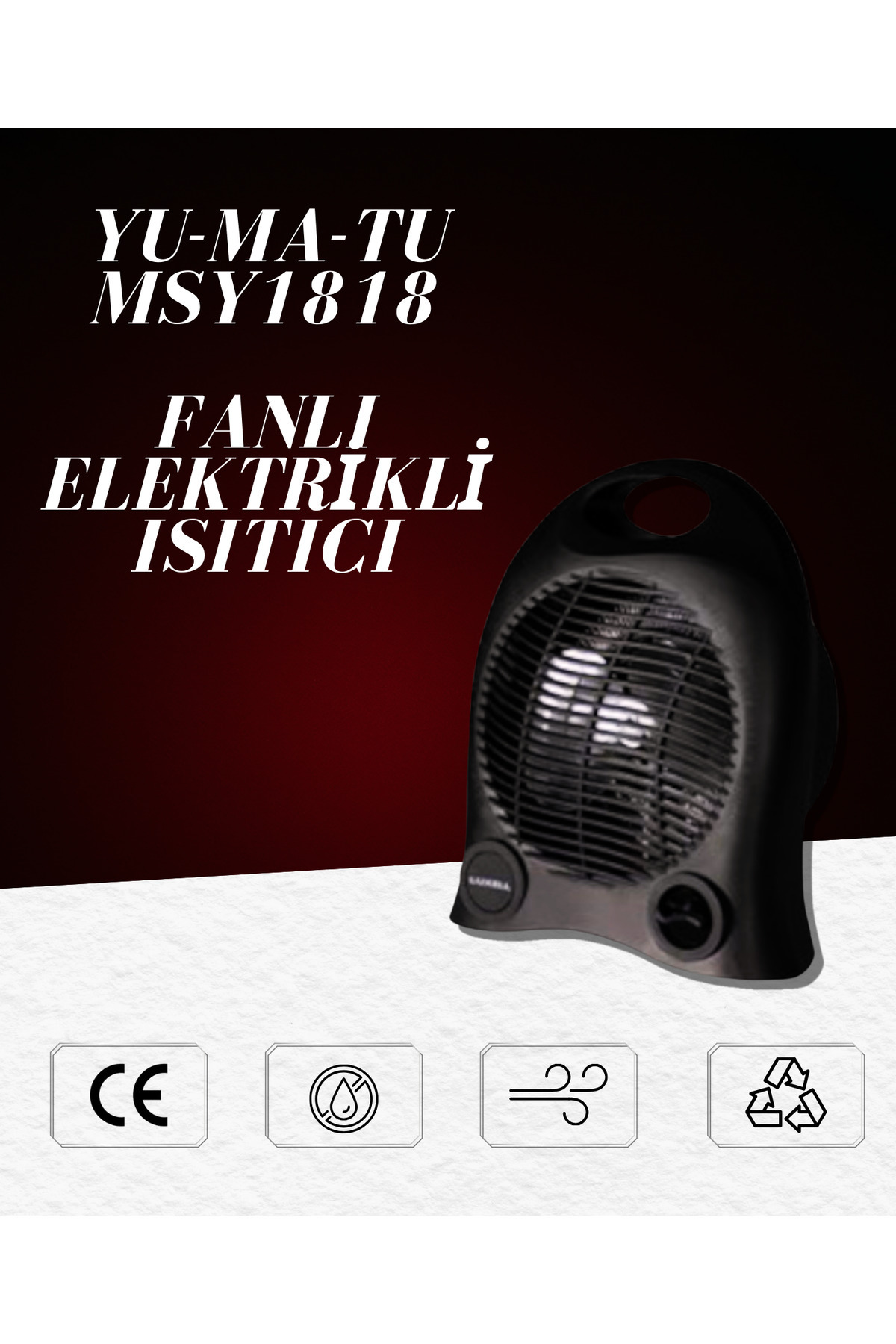 Yumatu FANLI ISITICI 2000W - Fiyatı, Yorumları