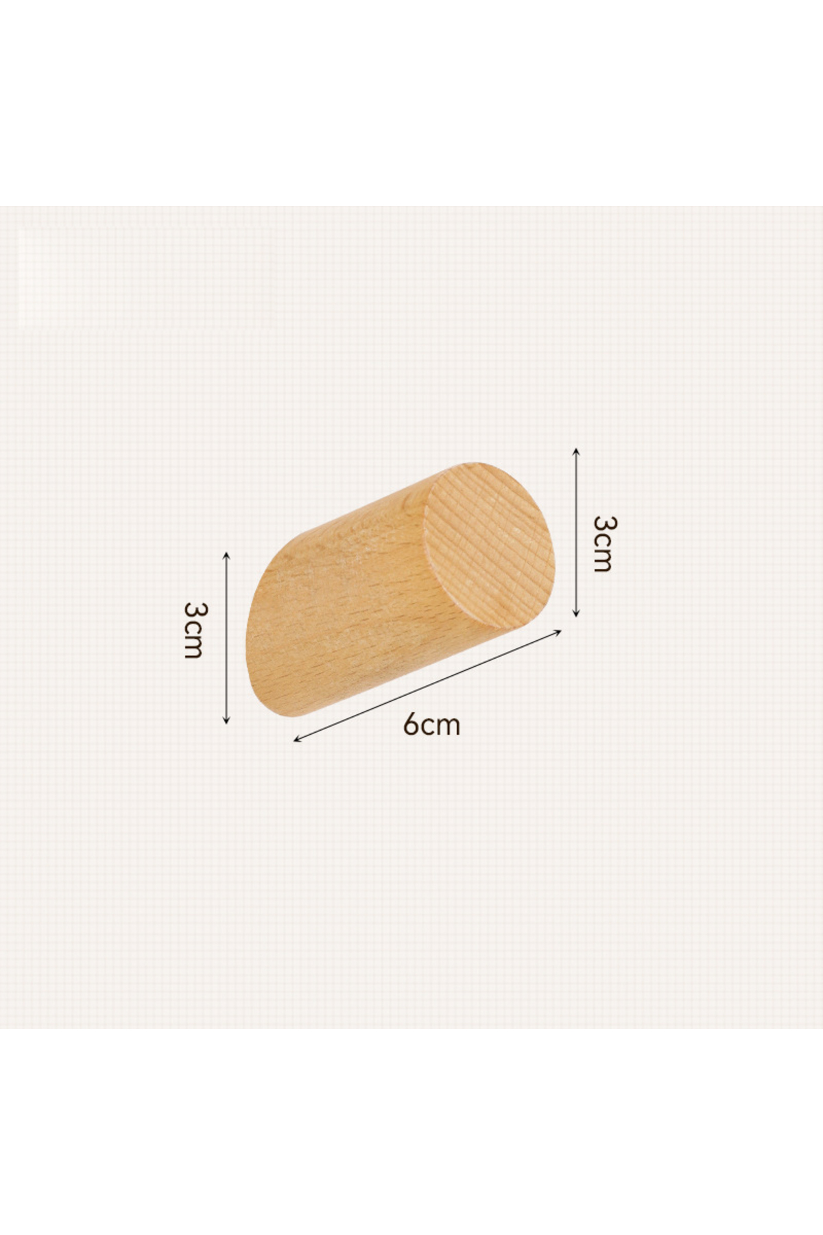 Choice Beech Wood Oblique Wooden Coat Hooks Wall Mounted, Handmade ...