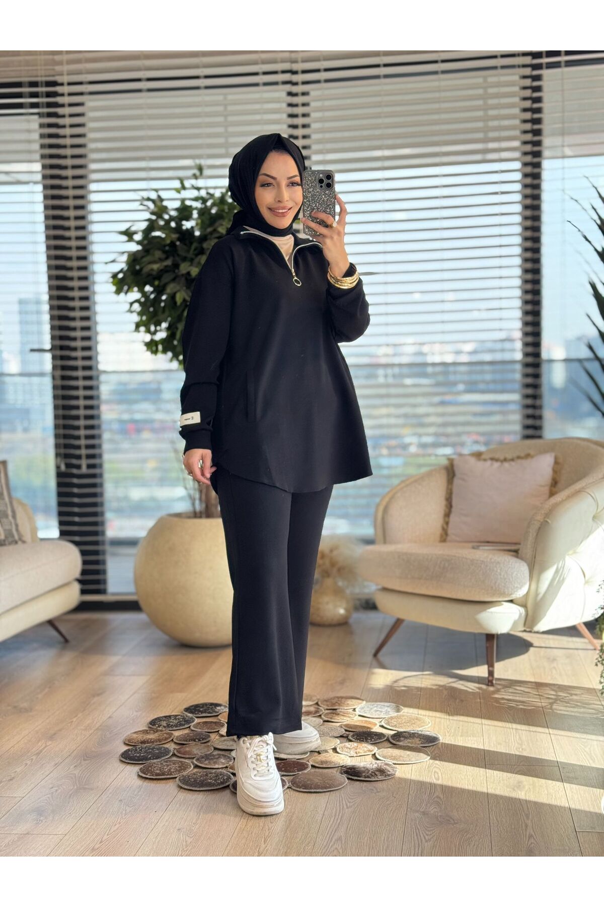 ALANURMODA Kolu Etiket Detaylı Takım - Fiyatı, Yorumları