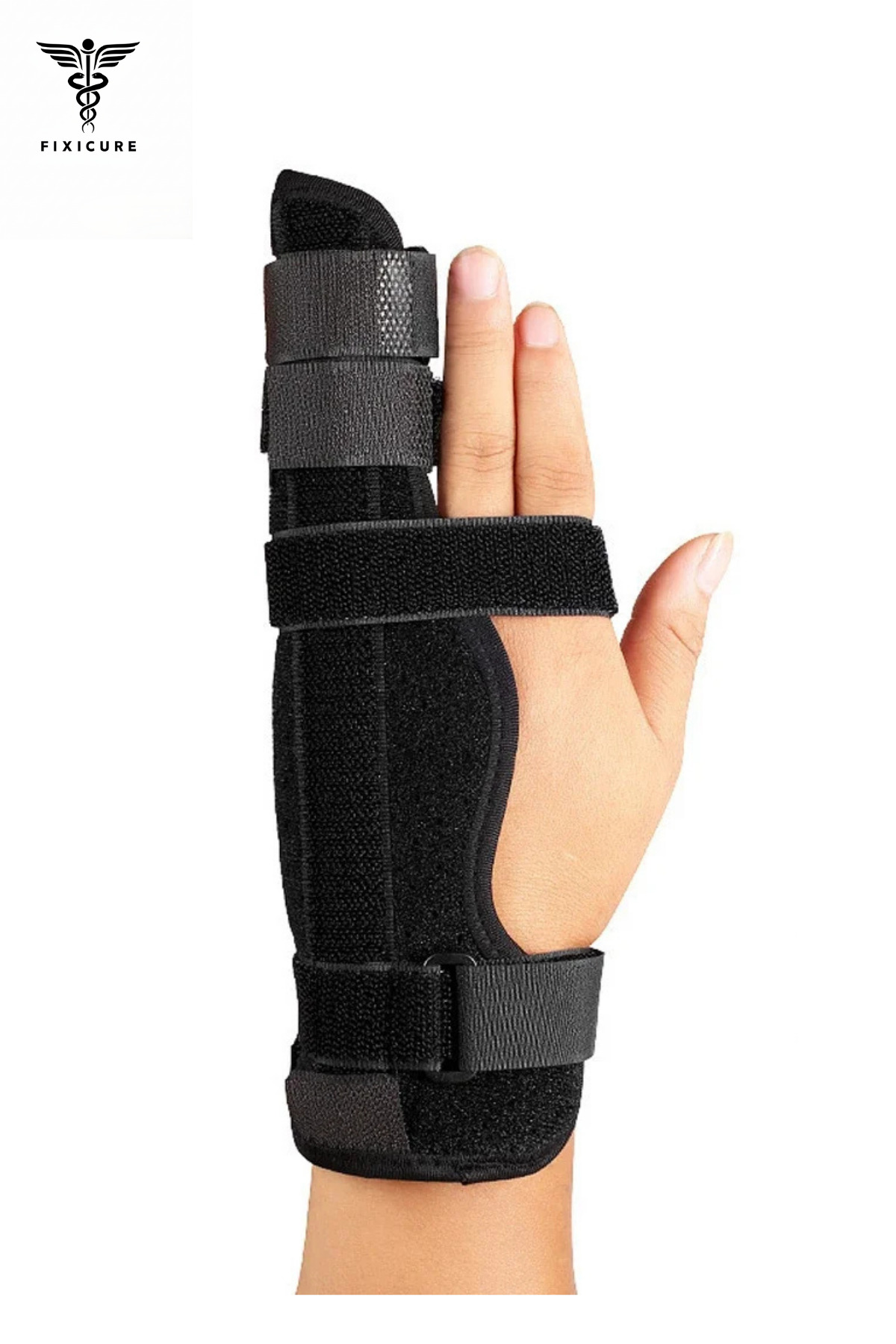 FixiCure Boxer Fracture Splint Hand Wrist Pinky Finger Support ...