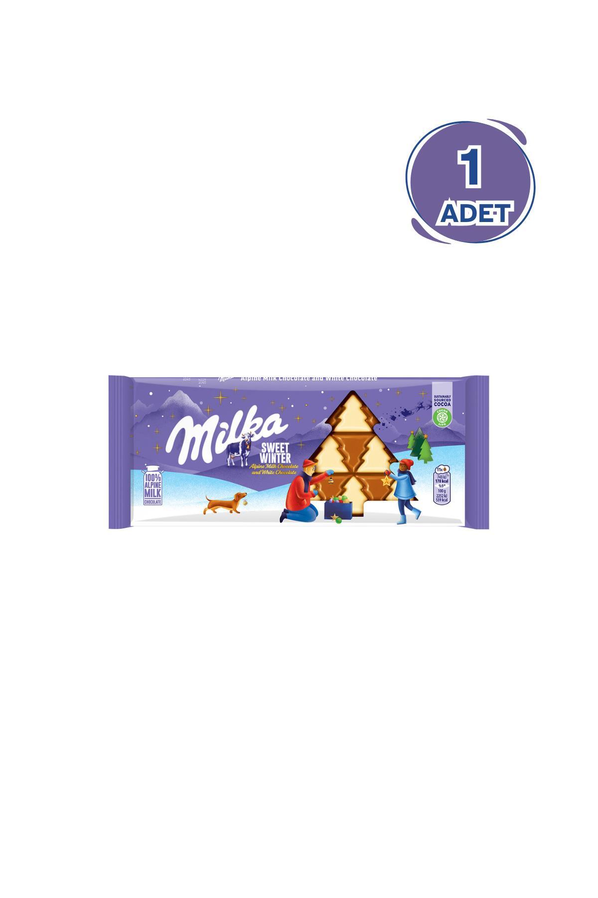 Milka Sweet Winter Yılbaşı Tablet Çikolata 100 gr - 1 Adet - Fiyatı ...