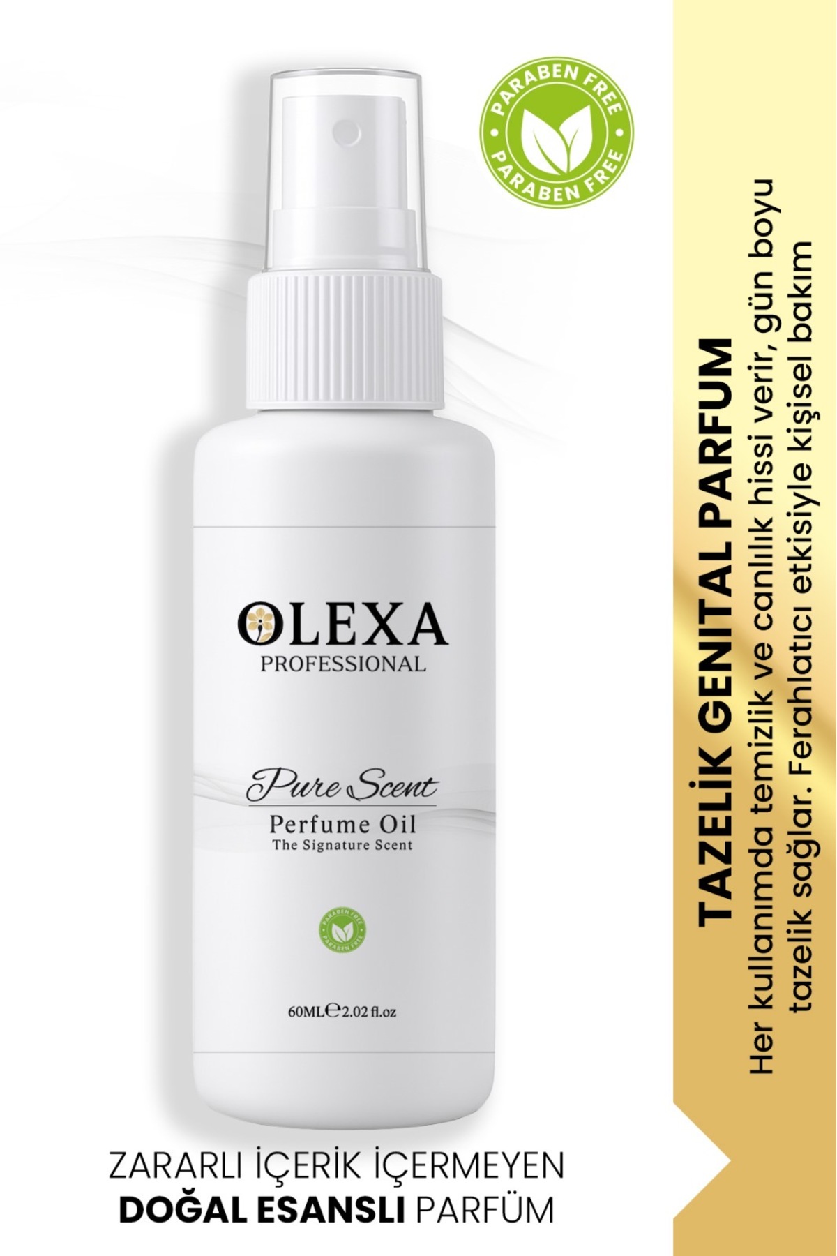 OLEXA PROFESSIONAL İntim Care Mist Genital Koku Giderici Hoş Koku ...