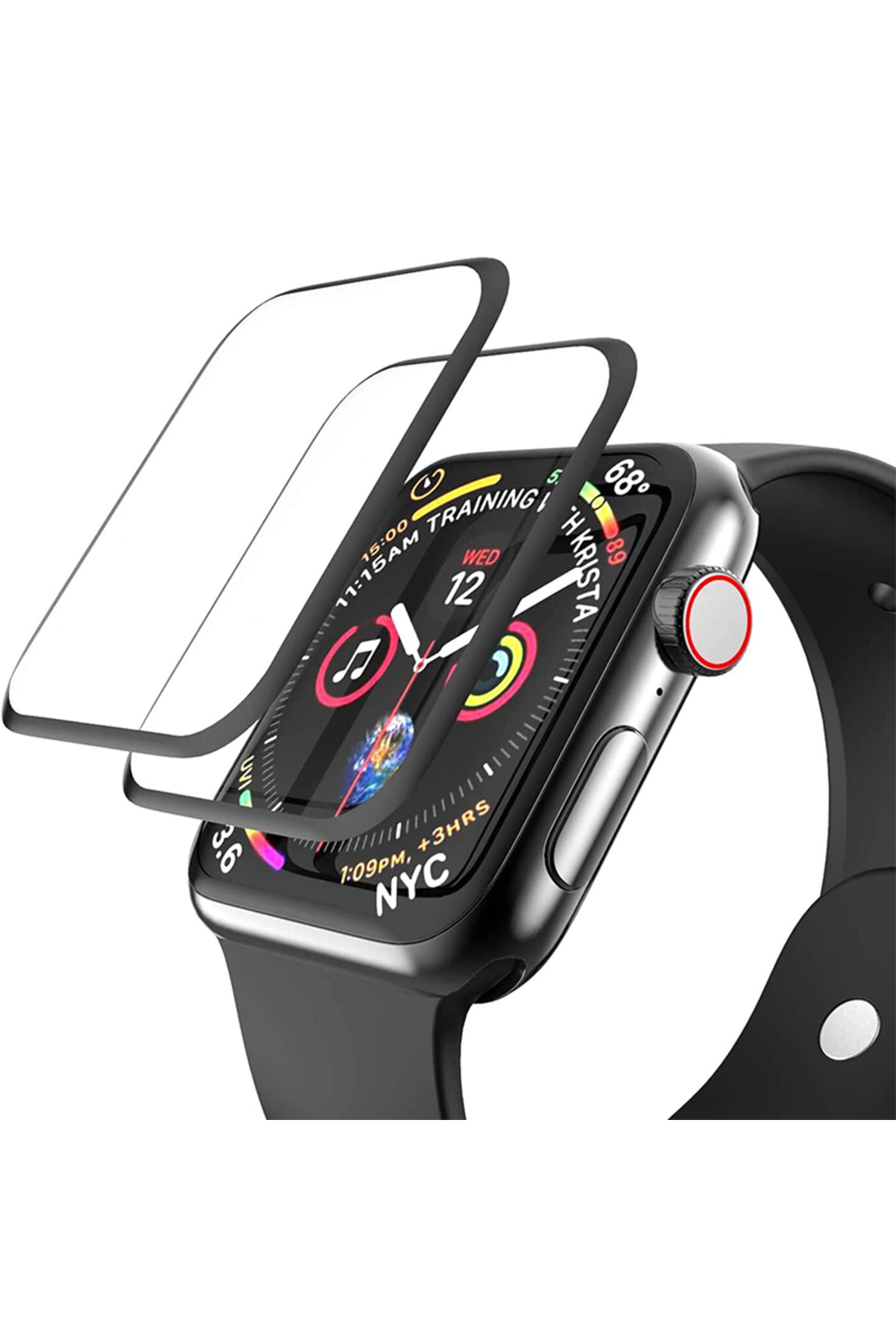 Generic Ultra Slim Smartwatch with Full Touch Display, Fitness Monitor ...