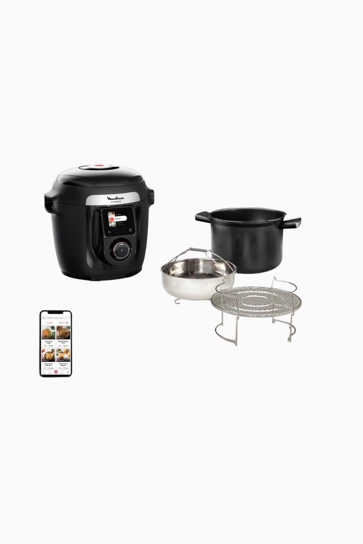 Moulinex Cookeo Wi-Fi 10-in-1 Multicooker 6 L Siyah - Fiyatı, Yorumları