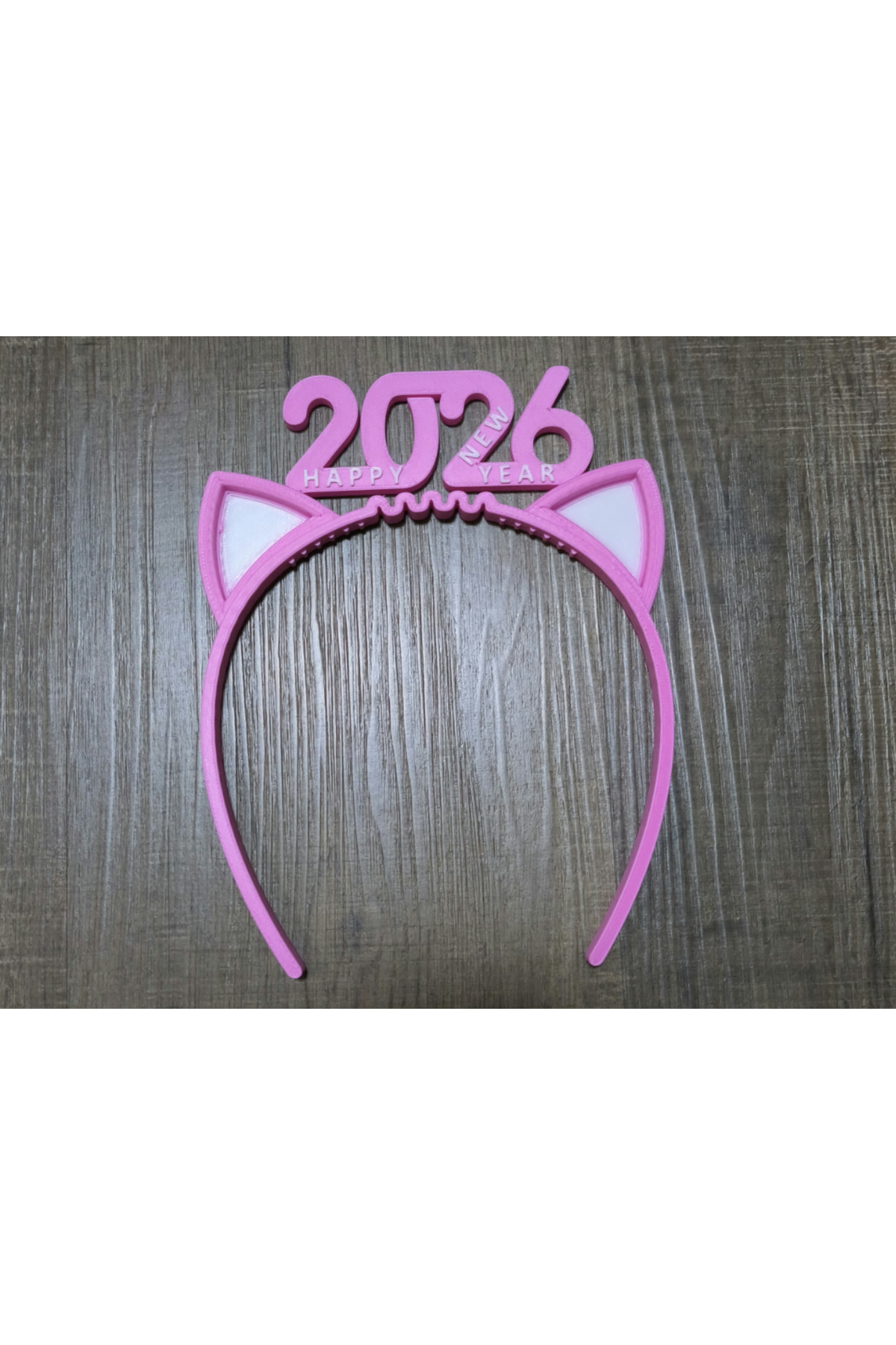 SZD Design Coroana de petrecere de Anul Nou pisică cu 2026 urechi- Trendyol