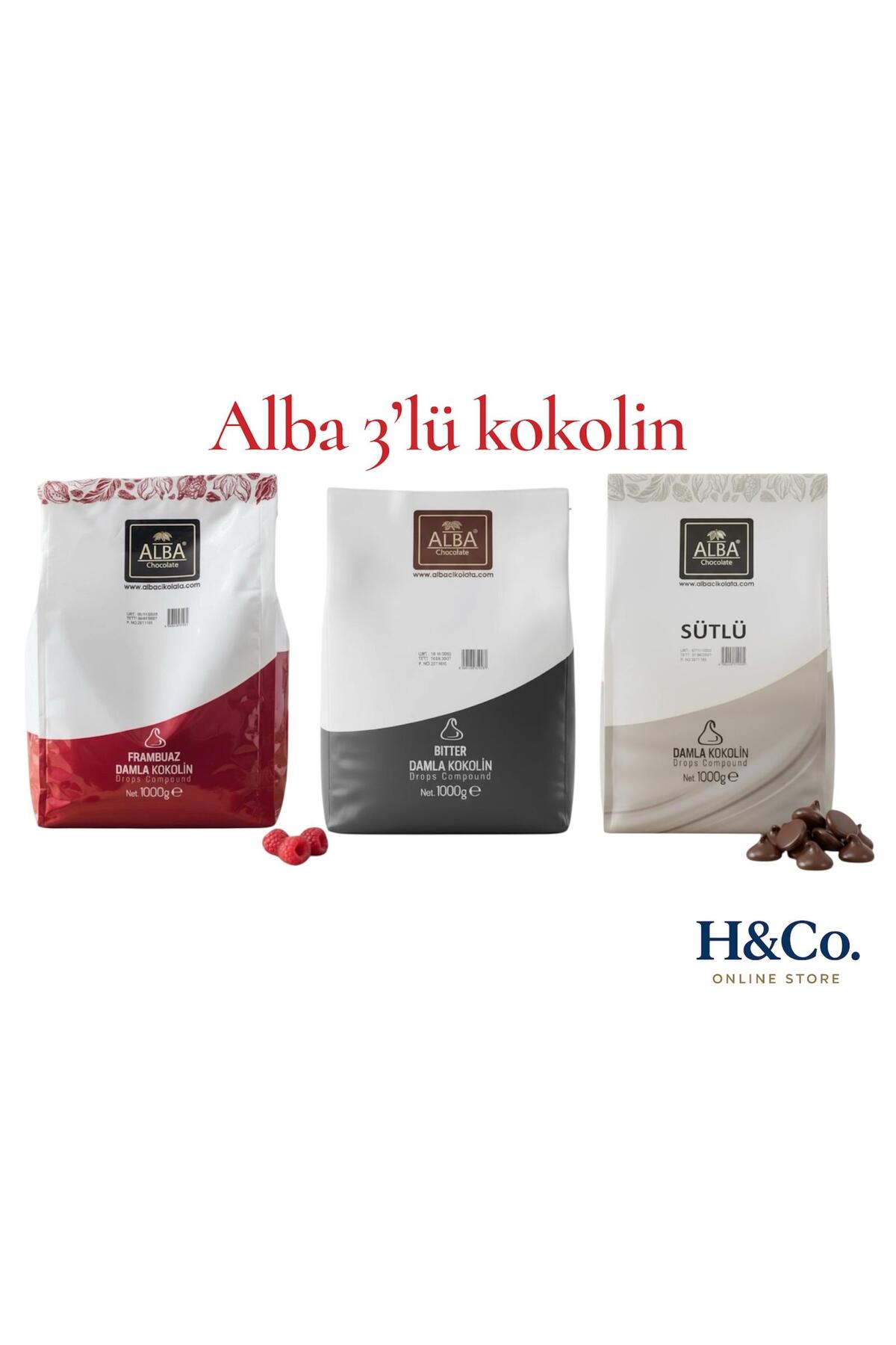 Alba KOKOLİN 3LÜ SET SÜTLÜ BİTTER FRAMBUAZ - KOKOLİN-ÇİKOLATA-KUVERTUR ...