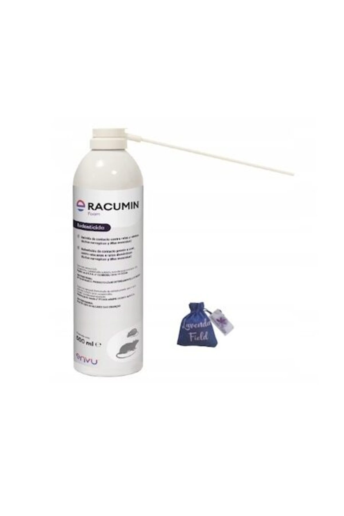 envu Racumin rodenticide foam for mice and rats Bayer-Envu 500 ml with ...