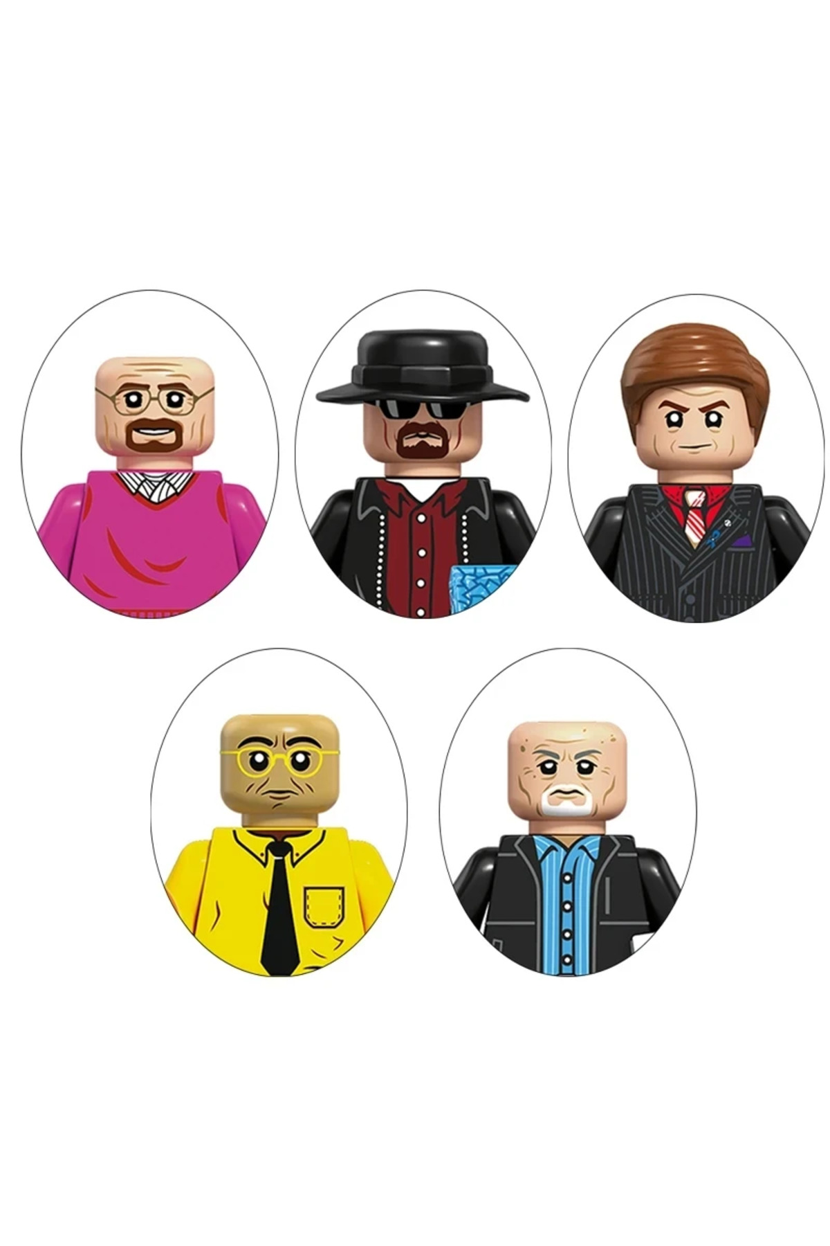 Choice JS1001-1005 Hot TV Breaking Bad and the Office Building Blocks ...