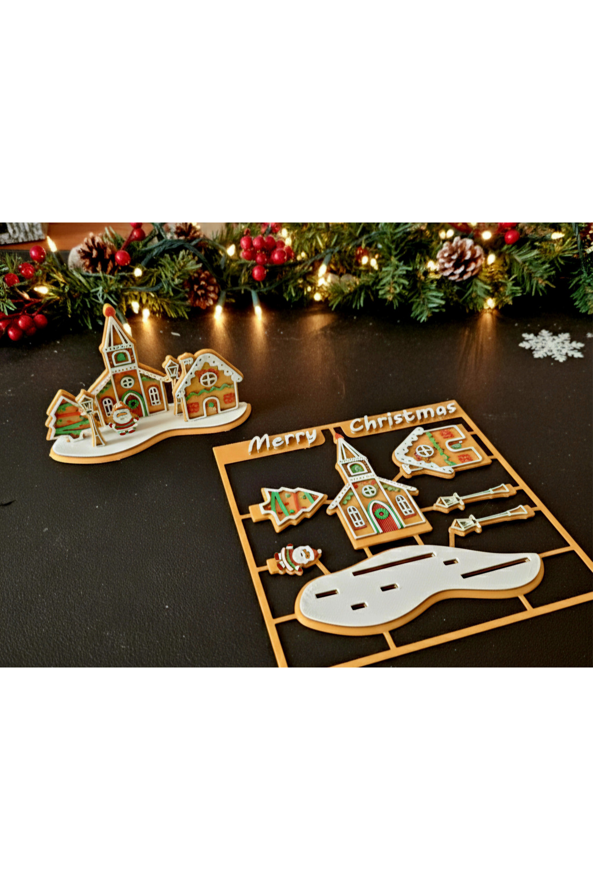 SZD Design Komplet kartice za selo od medenjaka (DIY set na temu Nove ...