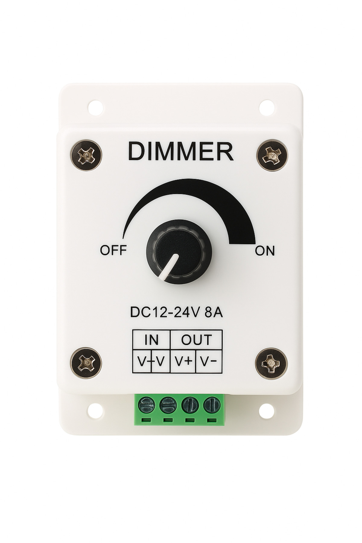 KaraköyOnline Manuel Led Dimmer 12-24V 8A Dc Dimmer 12-24 Volt Şerit ...