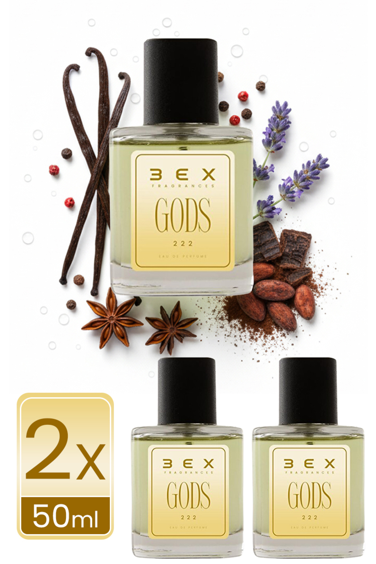 3ex 222 - Godes 2x50ml Kadın Parfum - Fiyatı, Yorumları
