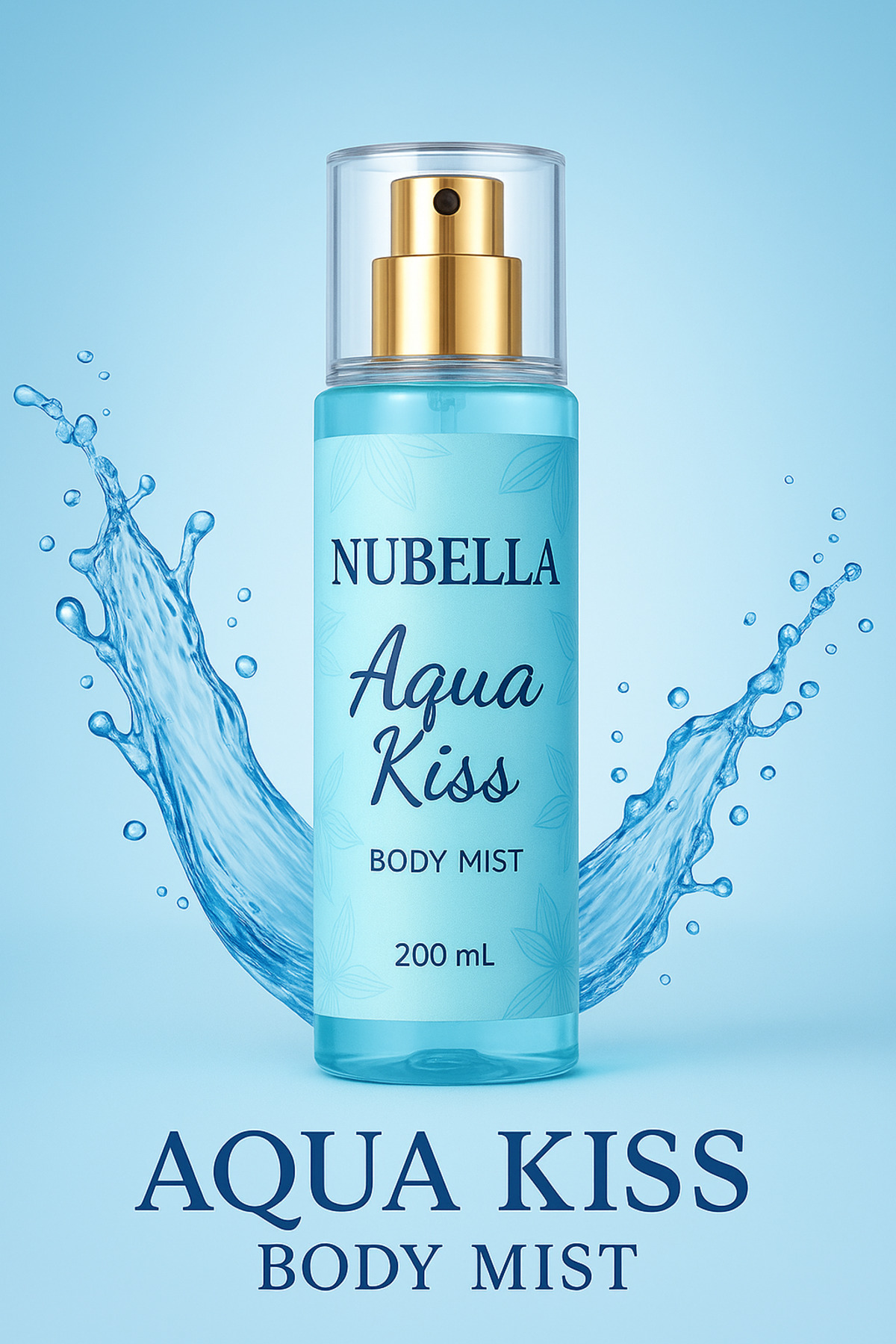 nubella Aqua Kiss 200 ml Body Mist – Ferah Fresh Meyvemsi Kadın Vücut ...