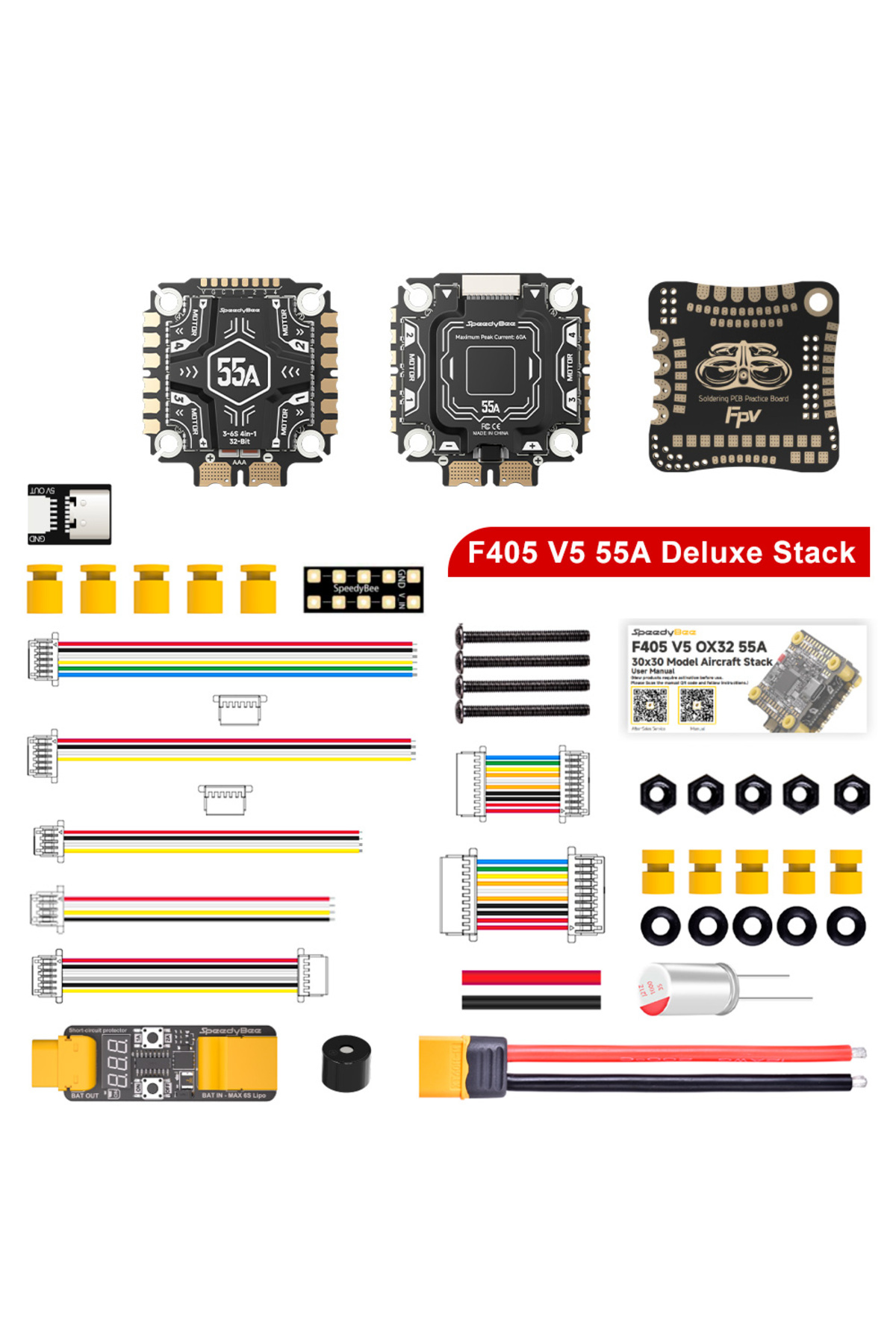 Choice F405 V5 Deluxe Stack SpeedyBee F405 V5 Stack F405 V5 FC 32-Bit ...