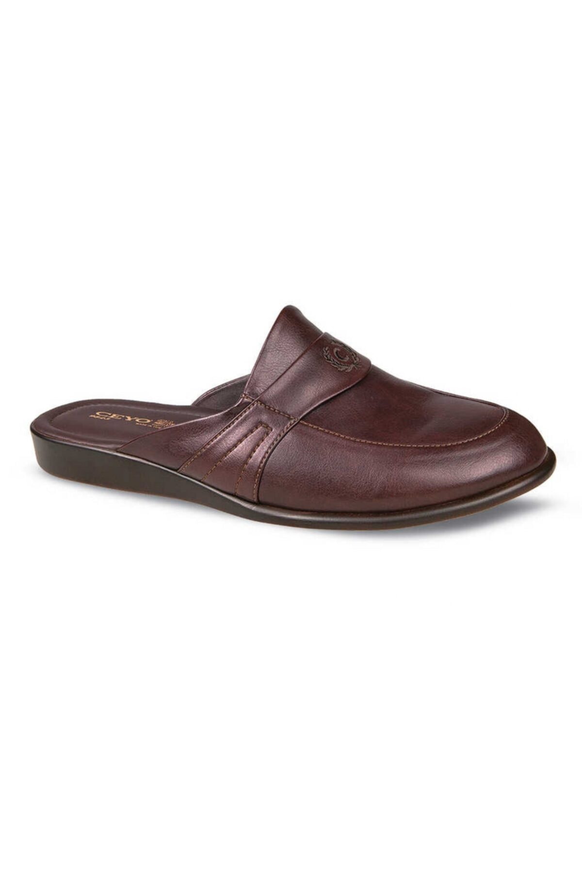 Ceyo Erkek Kahverengi Terlik