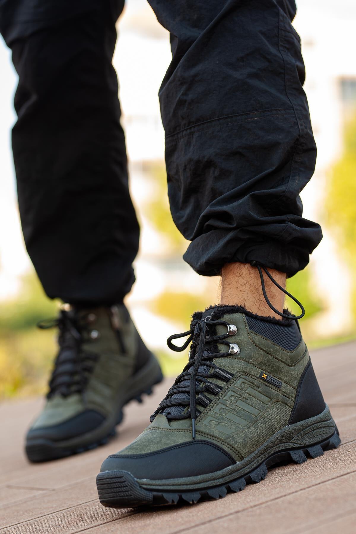 MUGGO Unisex Haki Outdoor Ayakkabı