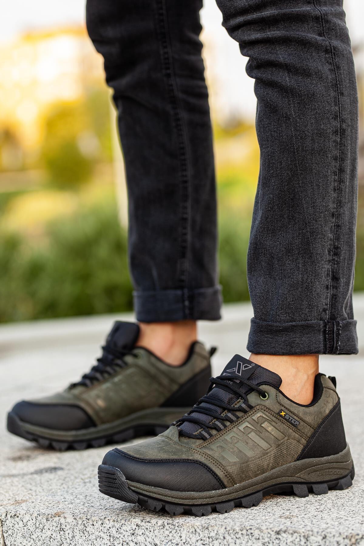 MUGGO Haki Unisex Outdoor Ayakkabı