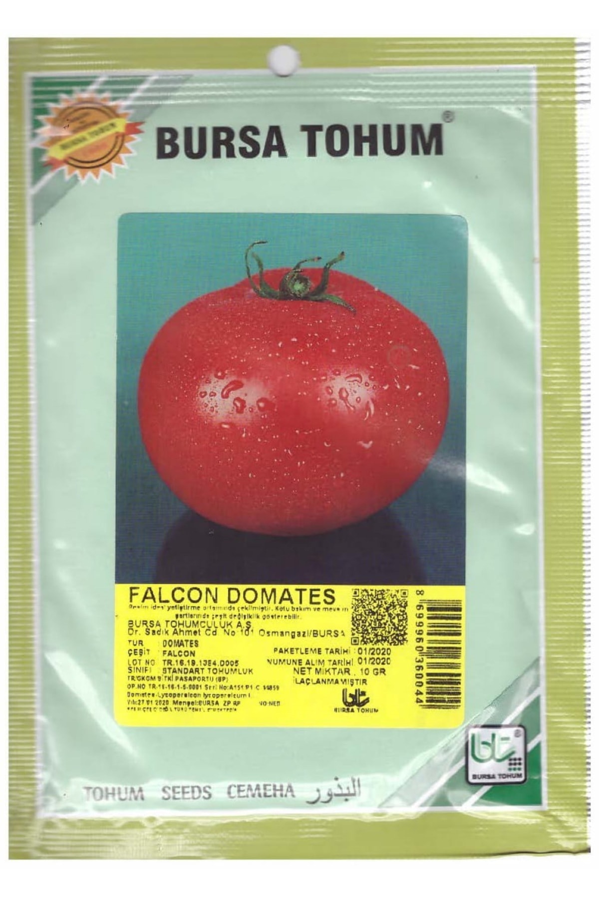 Bursa Tohumculuk Falcon Domates Tohumu 10 Gr - Fiyatı, Yorumları