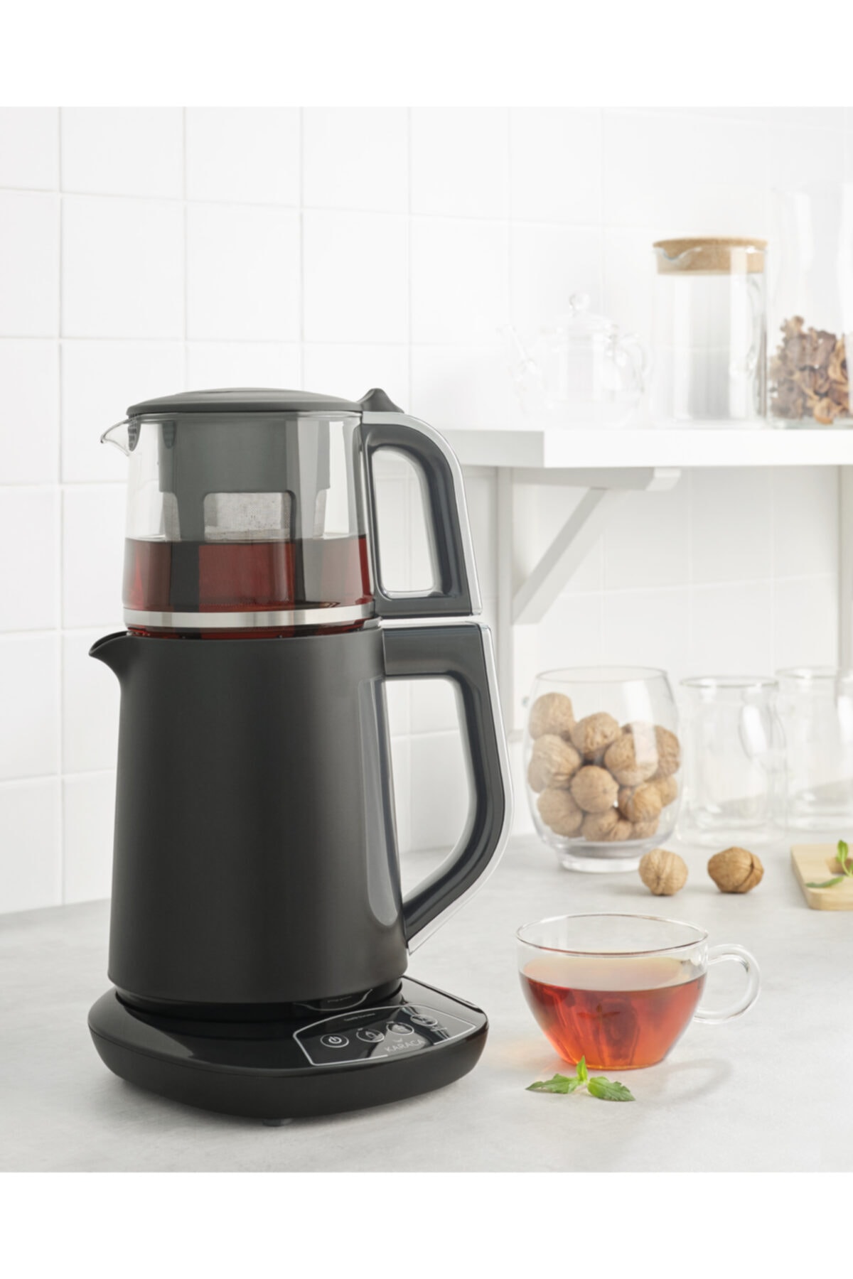 Karaca Çaysever Konuşan Çay Makinesi Chrome Fiyatı, Yorumları - TRENDYOL