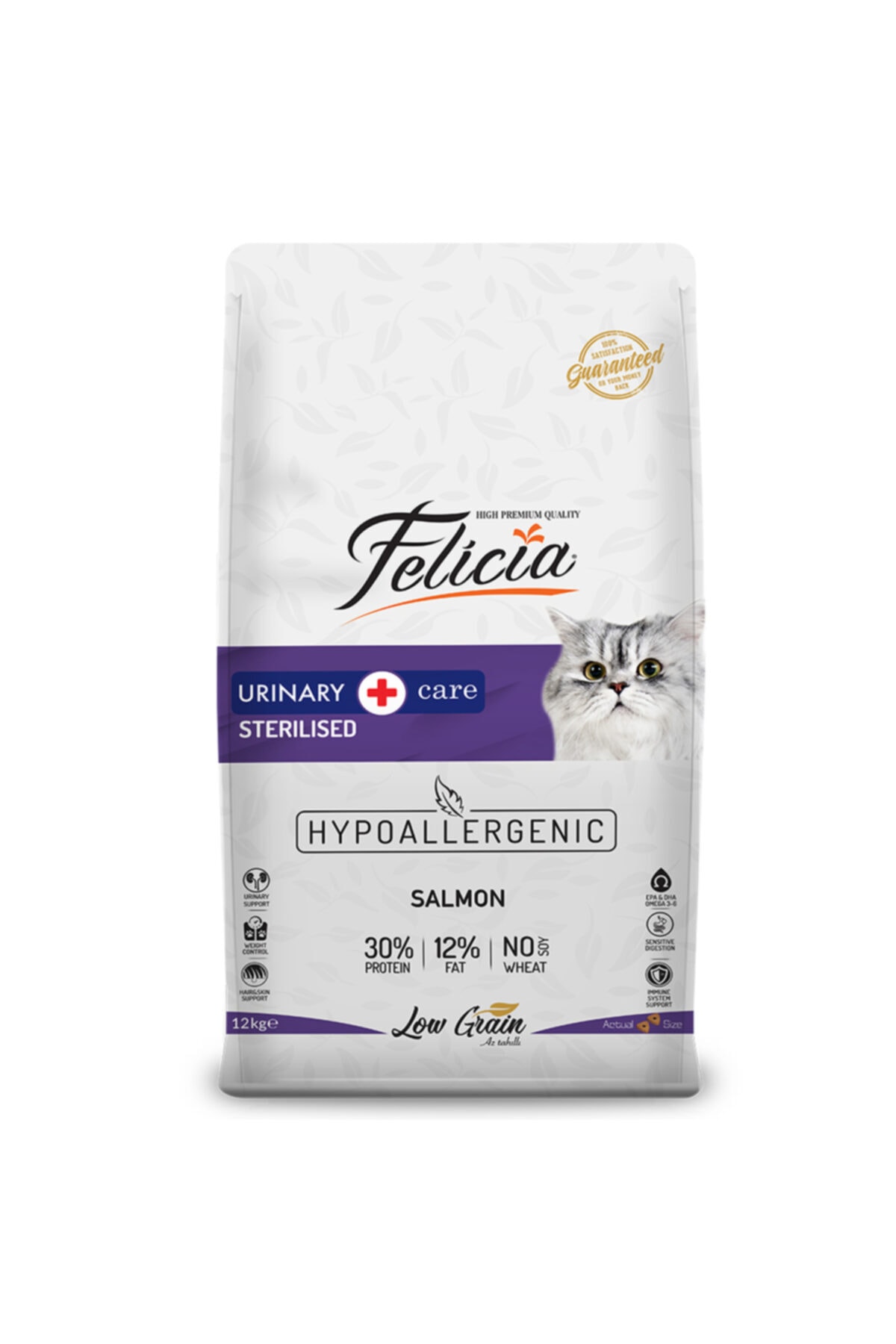 Felicia Volmin Petshop Az Tahıllı Sterilised Somonlu Hypoallergenic ...