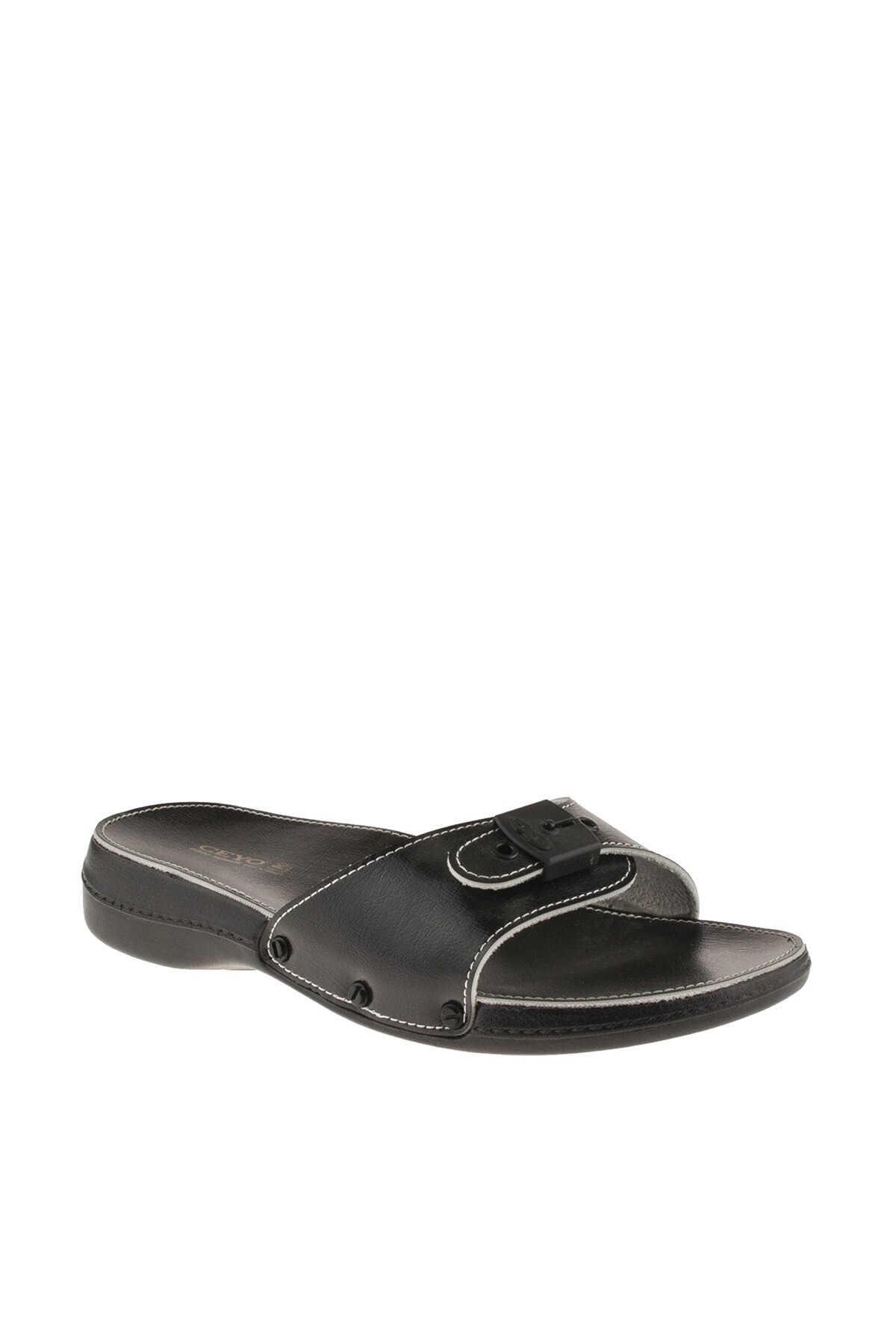 Ceyo Kadın Siyah Terlik 97 6500z