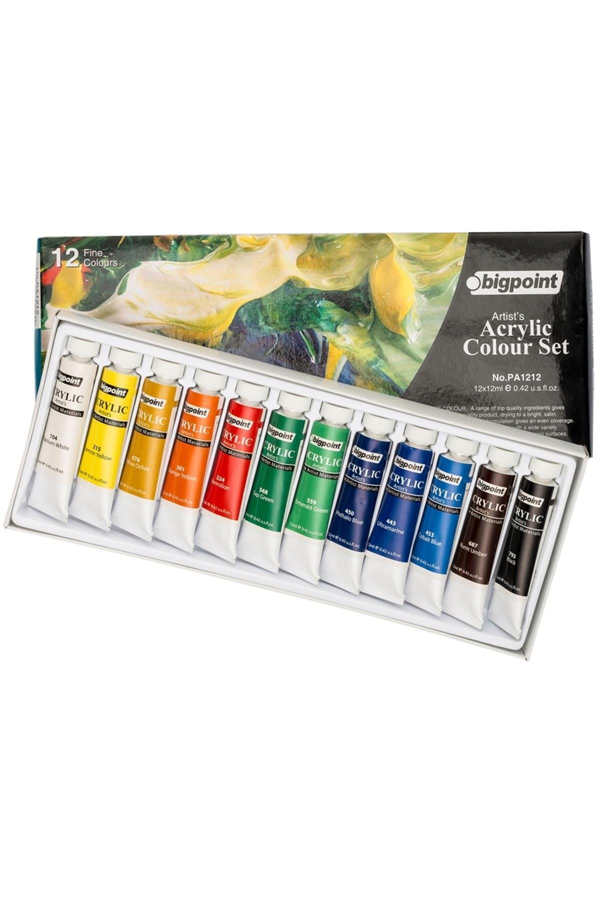 Genel Markalar Acrylic Colour Set - Artists's Akrilik Boya Seti 12ml ...