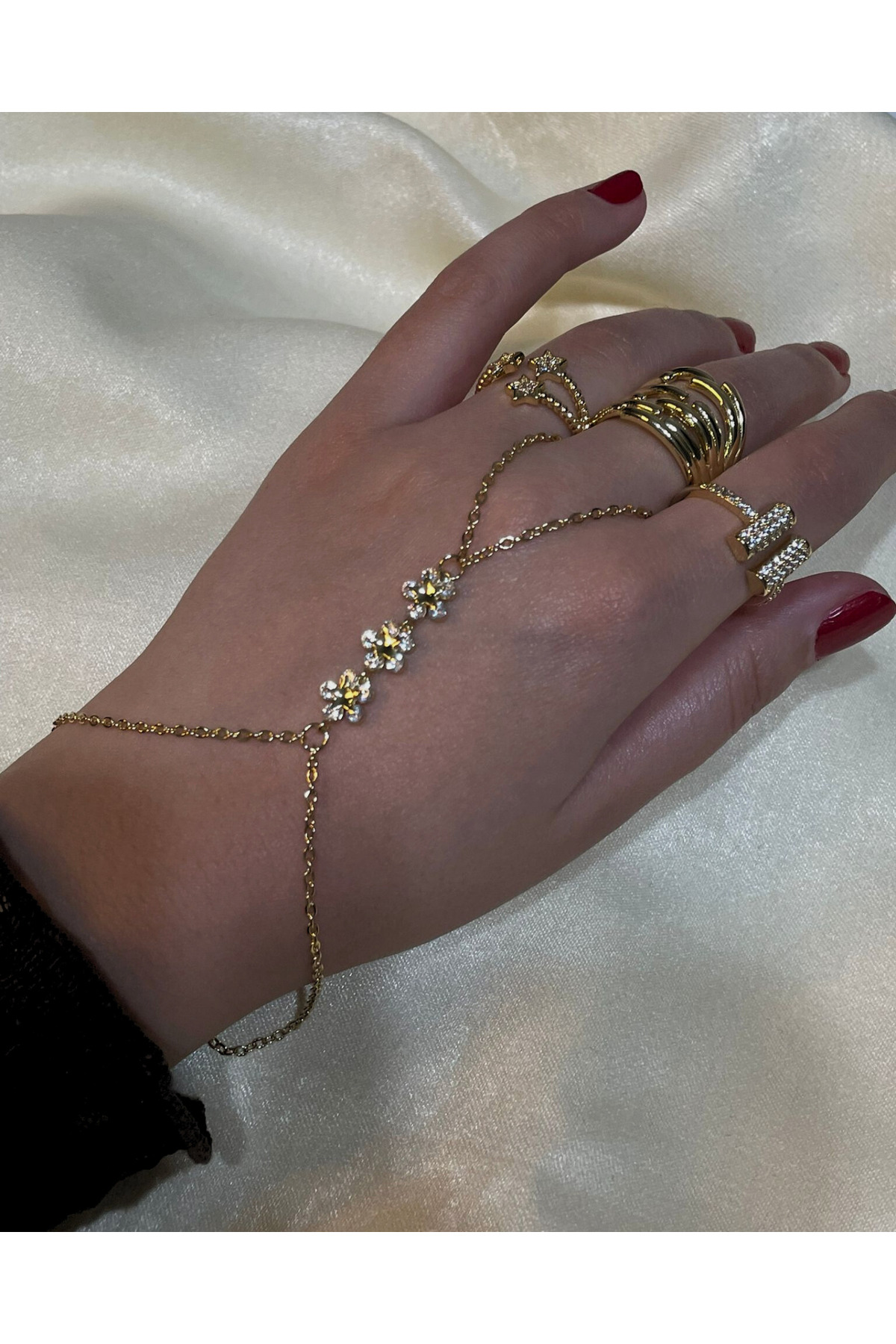 Lioren Jewelry Üç Çiçek Gold Şahmeran - Fiyatı, Yorumları
