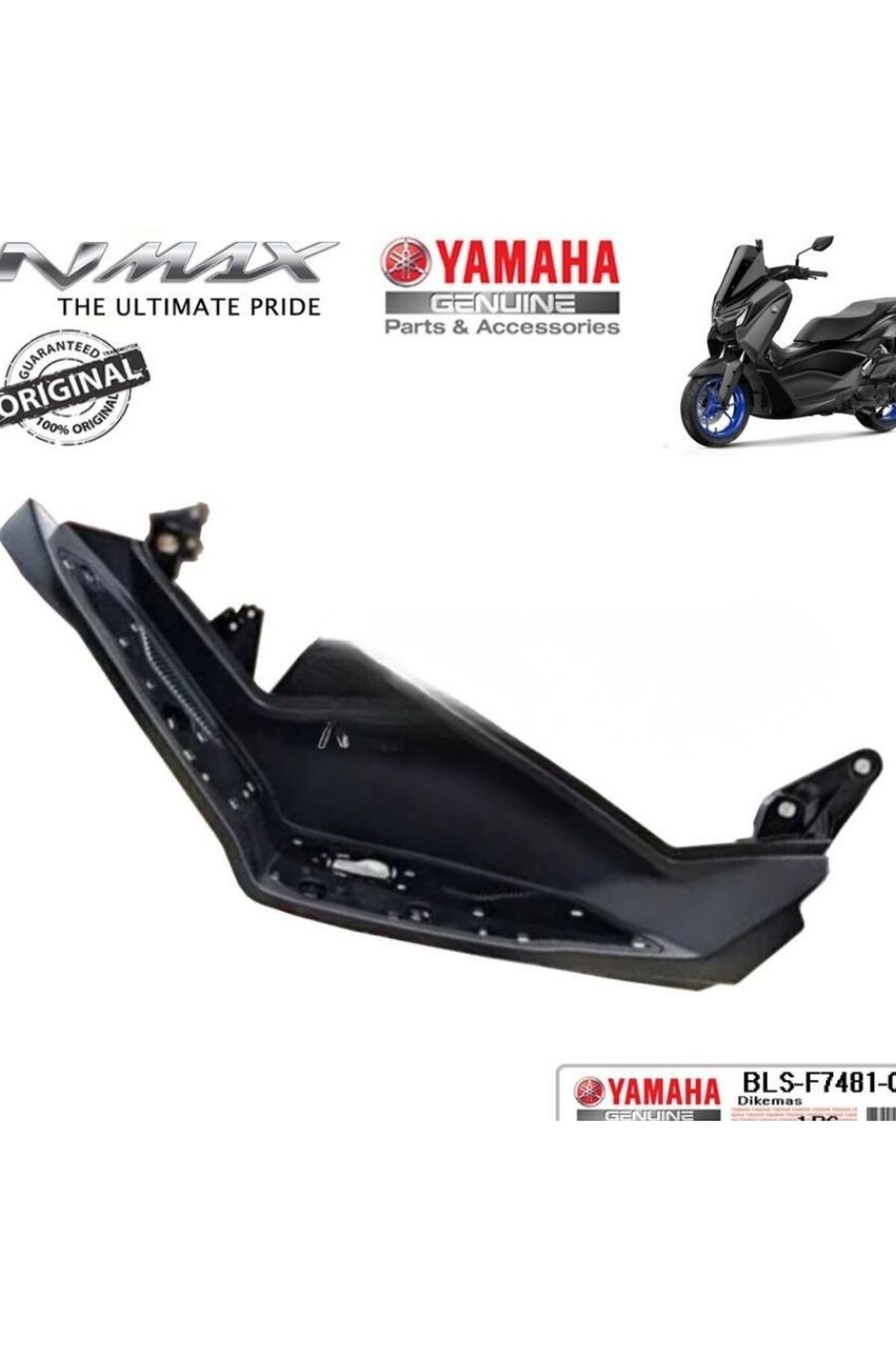Yamaha Orijinal Nmax Techmax 125/155 2025-2026 Basamak Tabanı Sol ...