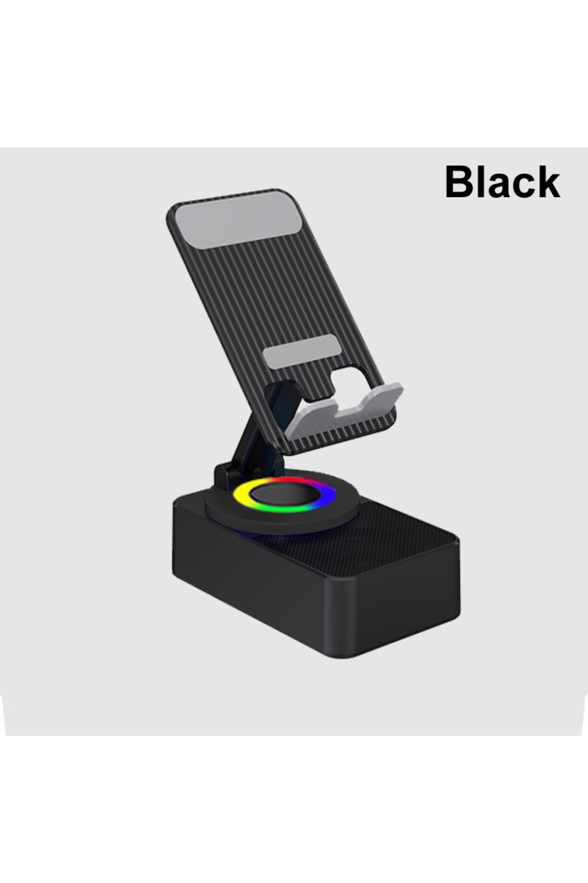 Choice black 3-In-1 Cell Mobile Holder Stand Bracket+Audio Power Bank ...