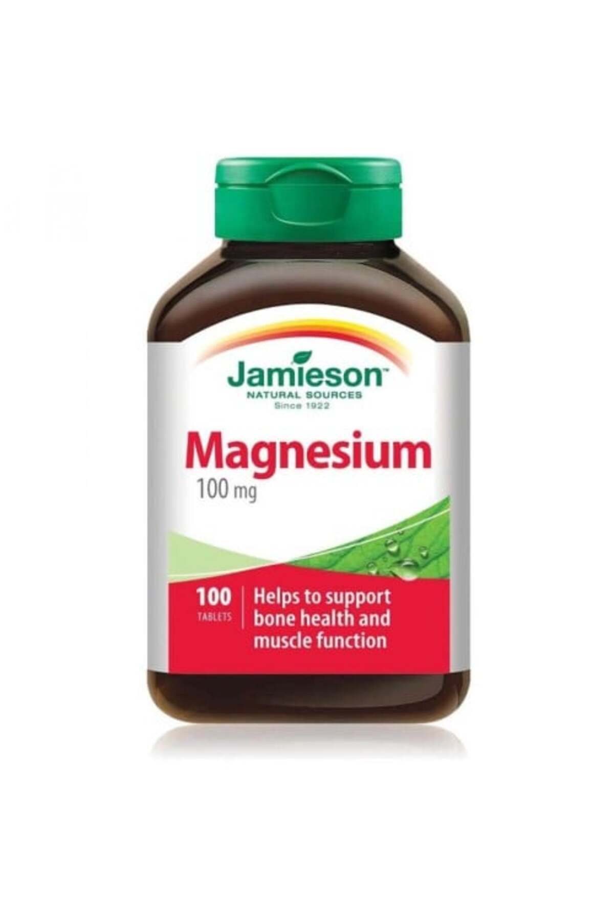 Jamieson Magnesium 100 mg 100 Tablets- Trendyol