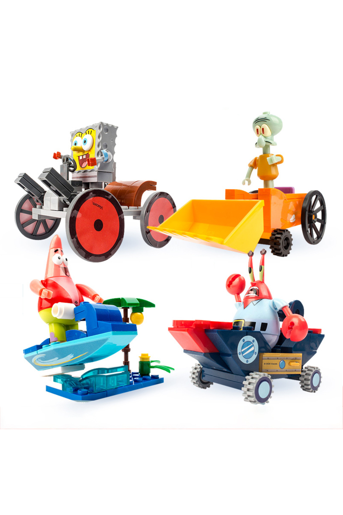 Choice no box 3 Classic Cartoon SpongeBob SquarePants Building Block ...