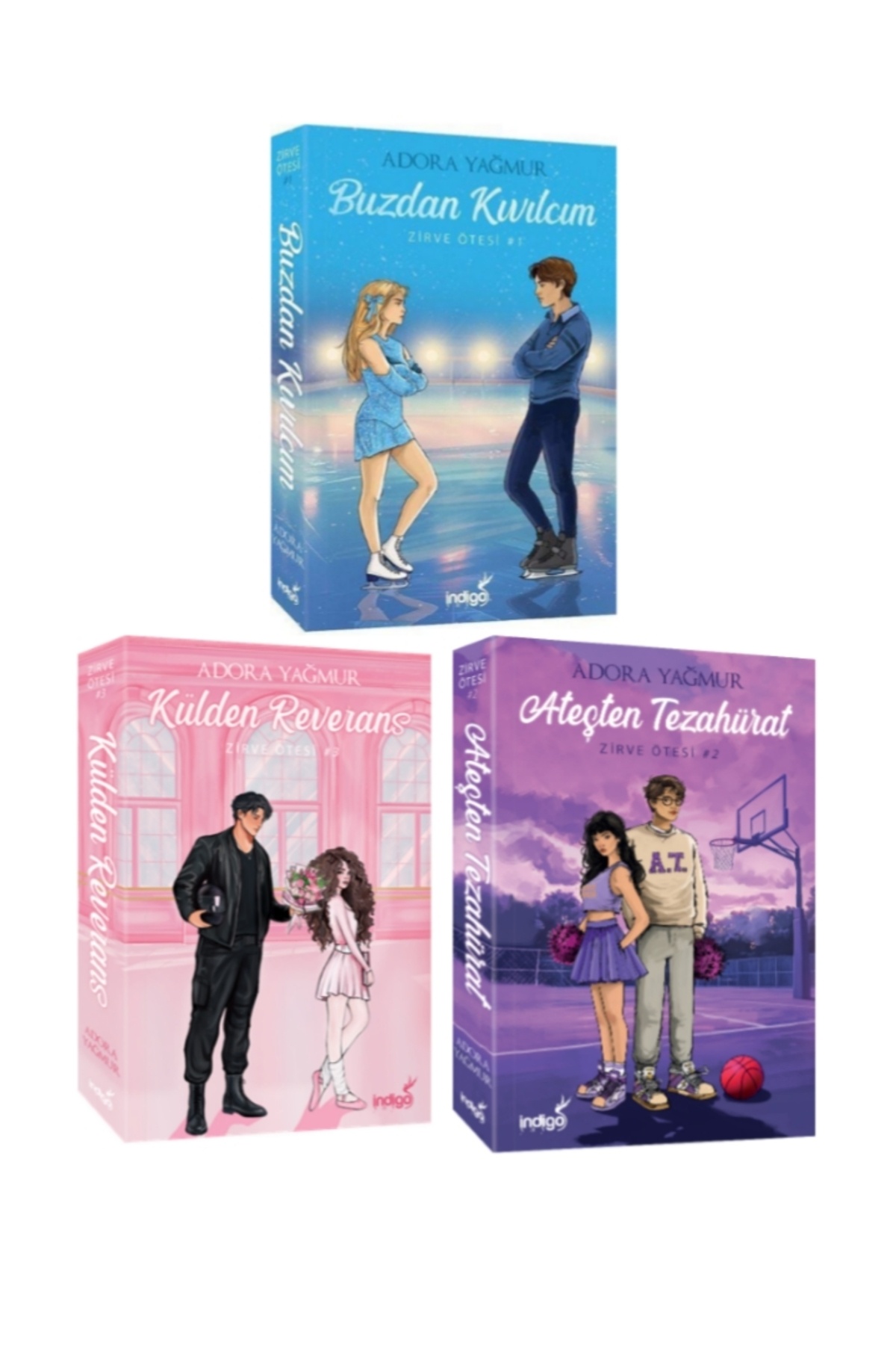 İndigo Kitap Külden Reverans, Ateşten Tezahürat, Buzdan Kıvılcım Adora ...