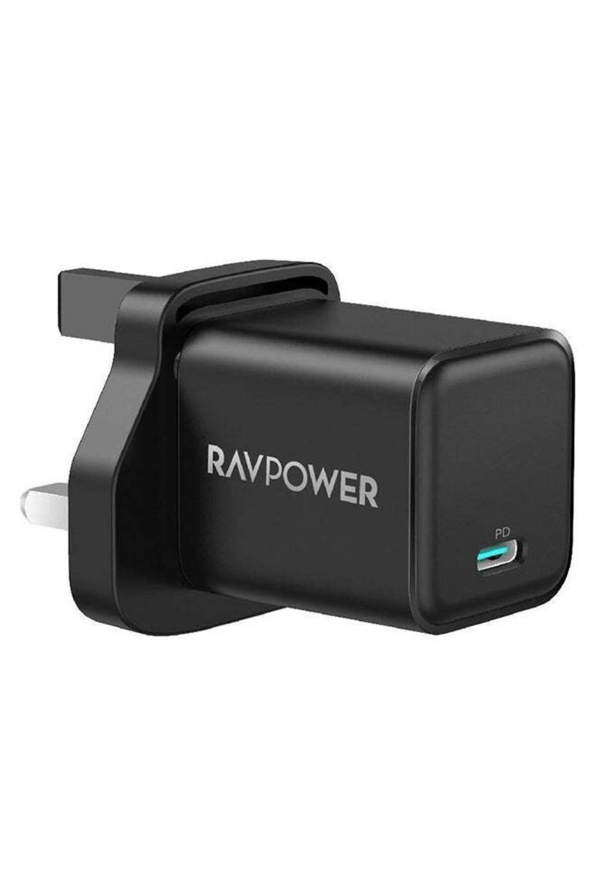 RavPower GaN PD 20W 1C Wall Charger + C-C Cable Combo (RP-PC1055+RP ...