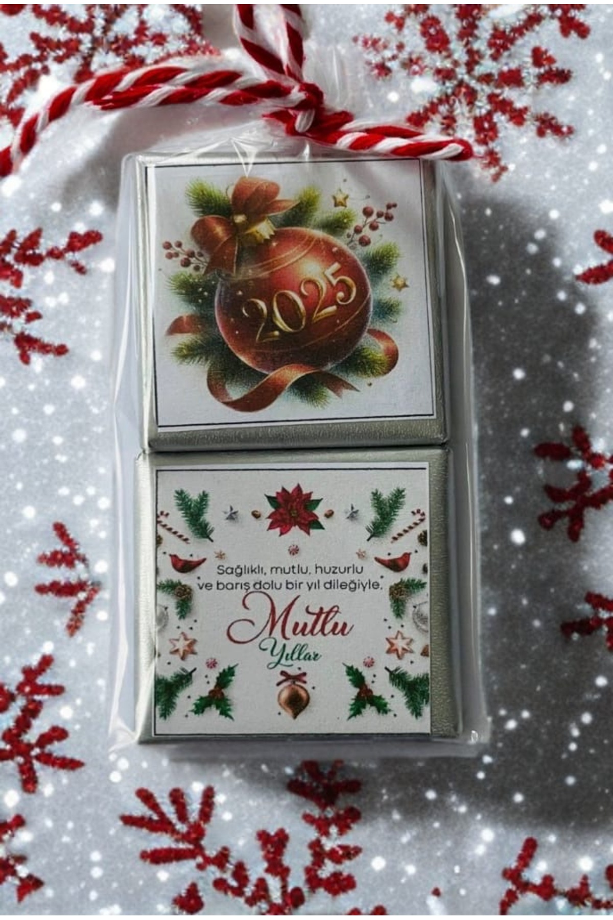 Hanne Gift Box HANNE GİFT BOX 10 adet 2li madlen çikolata yılbaşı ...