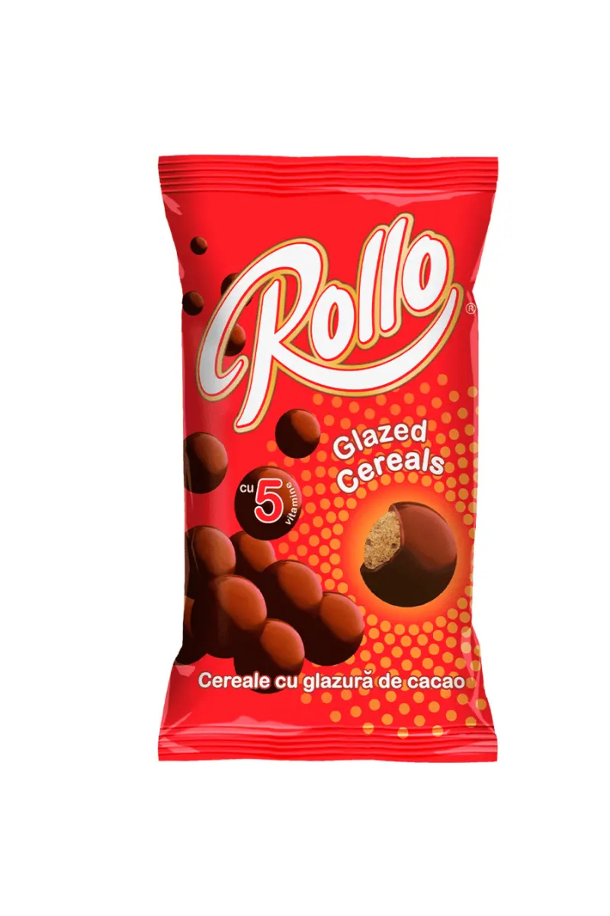 Rollo Cereale cu glazură de cacao 100g- Trendyol