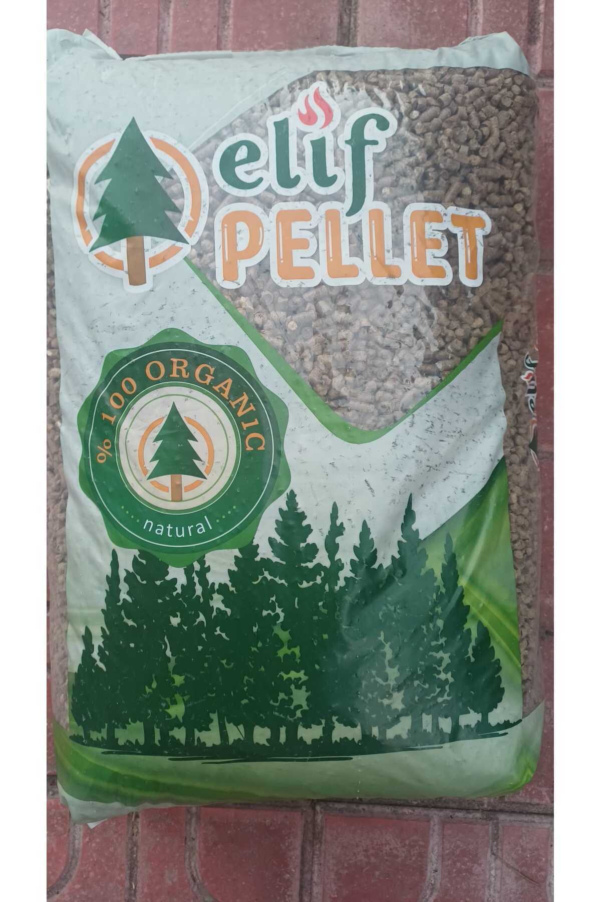Elif Pellet - %100 Organik Pelet - 15 Kg Pelet Sobası ve Kazanı Yakıtı ...