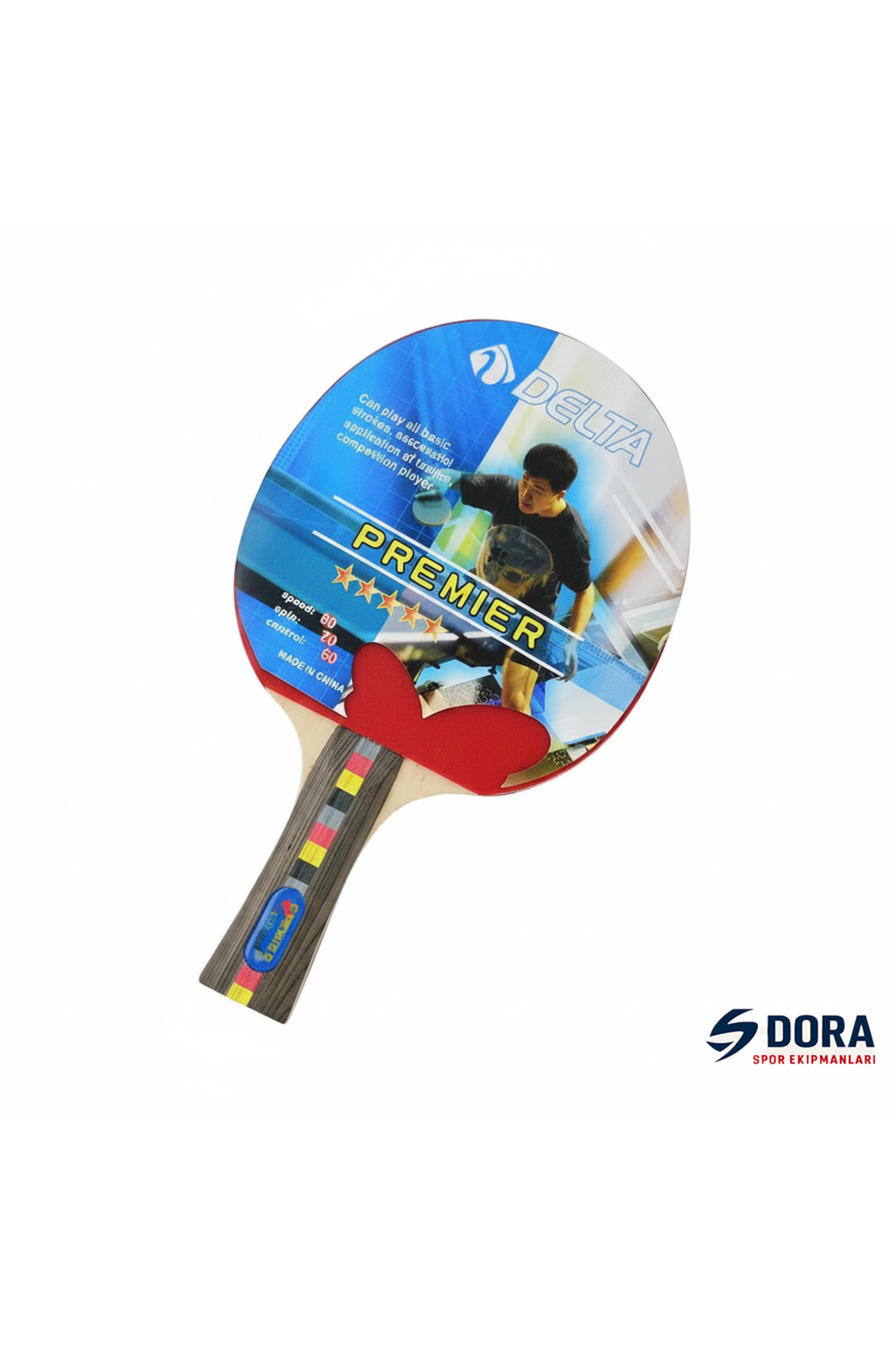 Delta Premier 5 Yıldız Masa Tenisi Raketi (Pinpon Raketi) - Fiyatı ...