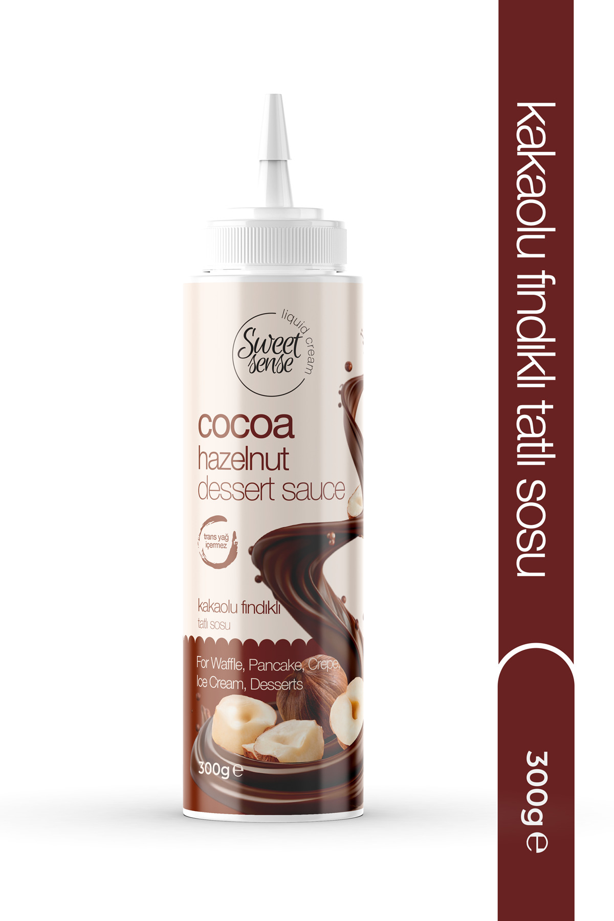 Sweet Sense Kakaolu Fındıklı Tatlı Sos 300 gr - Krep & Pankek & Tatlı ...