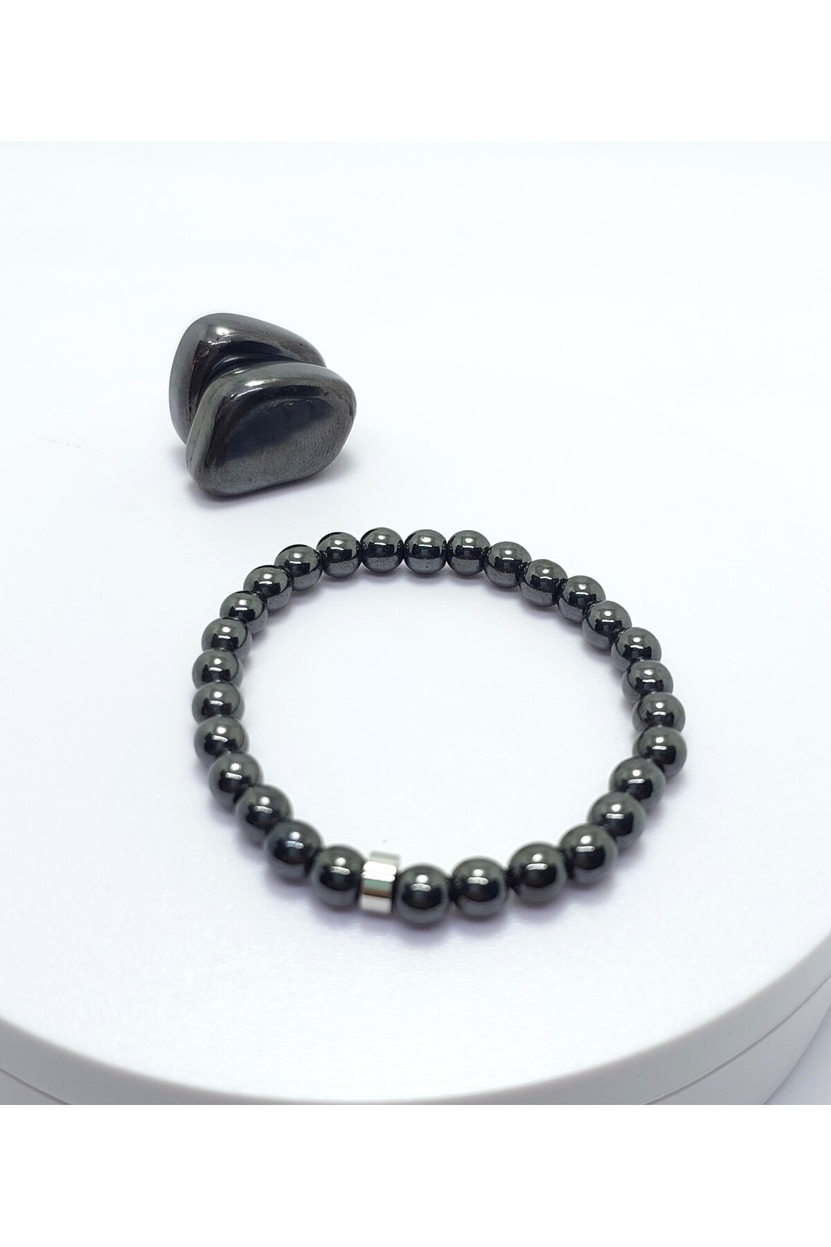 GİYUCHU Manyetit Taşı Bileklik 6mm - Fiyatı, Yorumları
