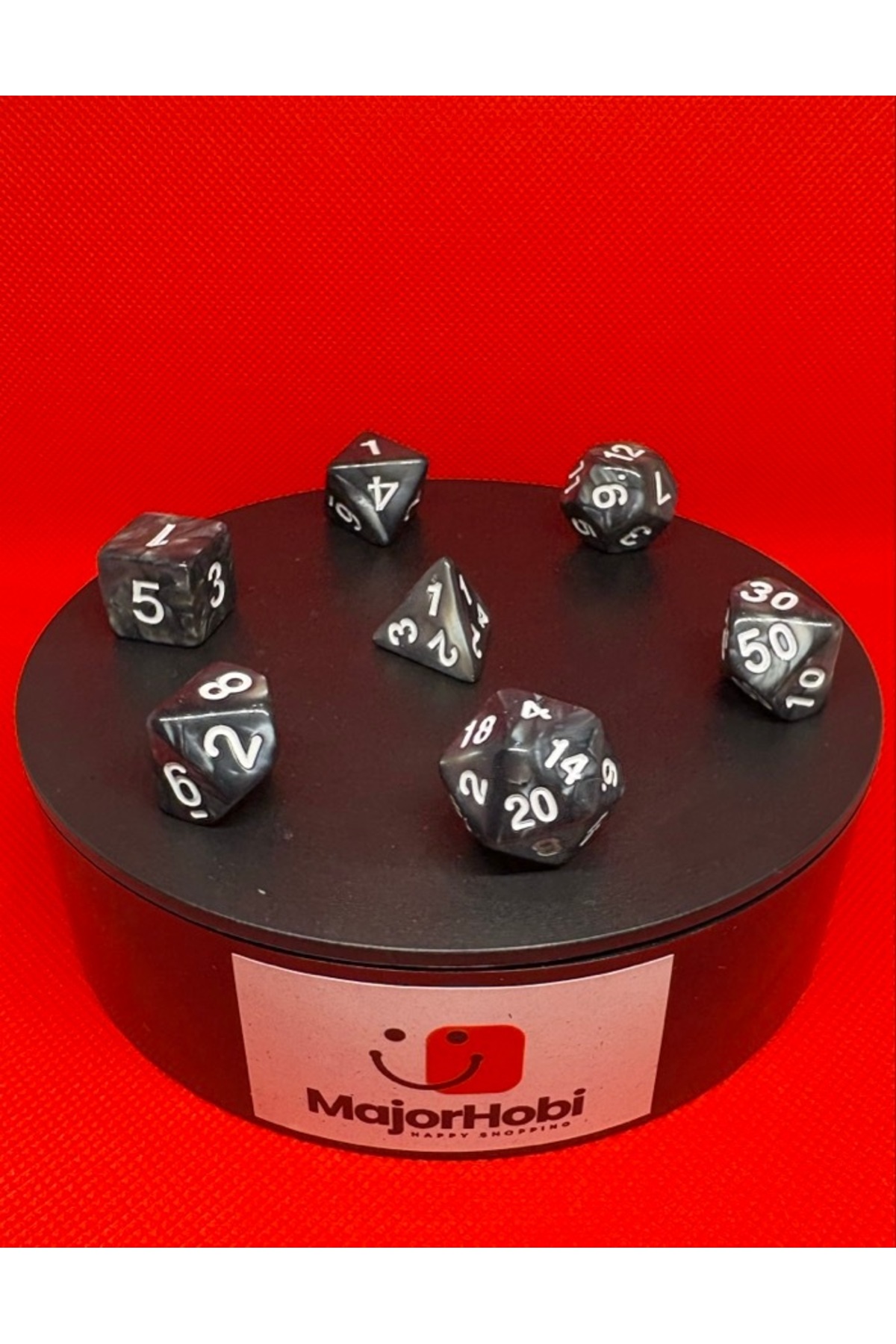 Major Hobi DND FRP 7’li Zar Seti – Sedefli Gri | Dungeons & Dragons ...