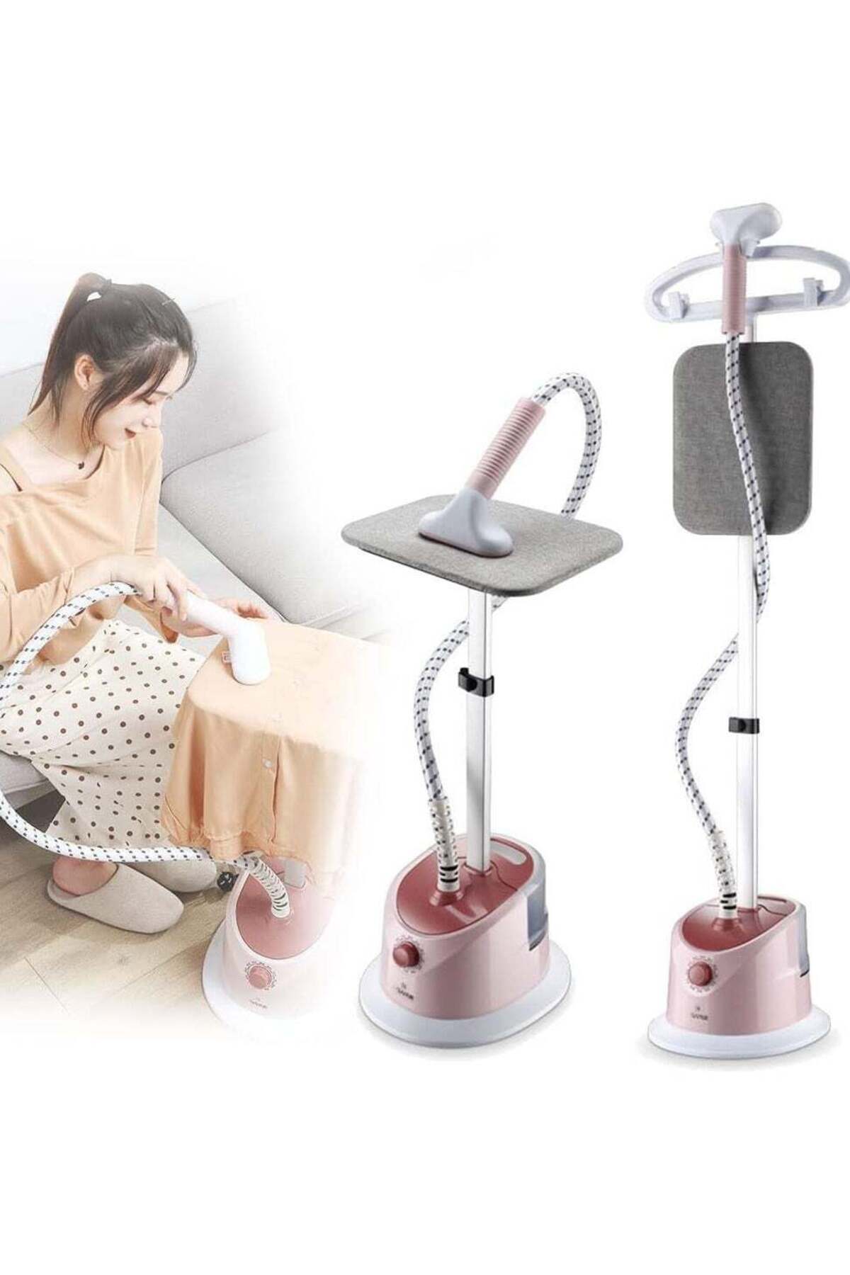Twinkle Mart Standing Garment Steamer 2000W, 2L Water Tank, Full Size ...