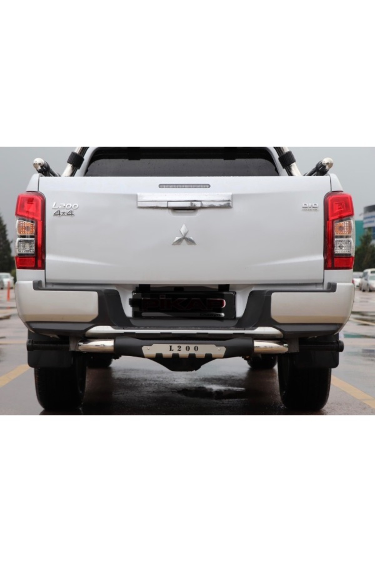 ROAL TUNİNG Mitsubishi L200 Arka Tampon Koruma Demiri Krom 2007-2022 ...