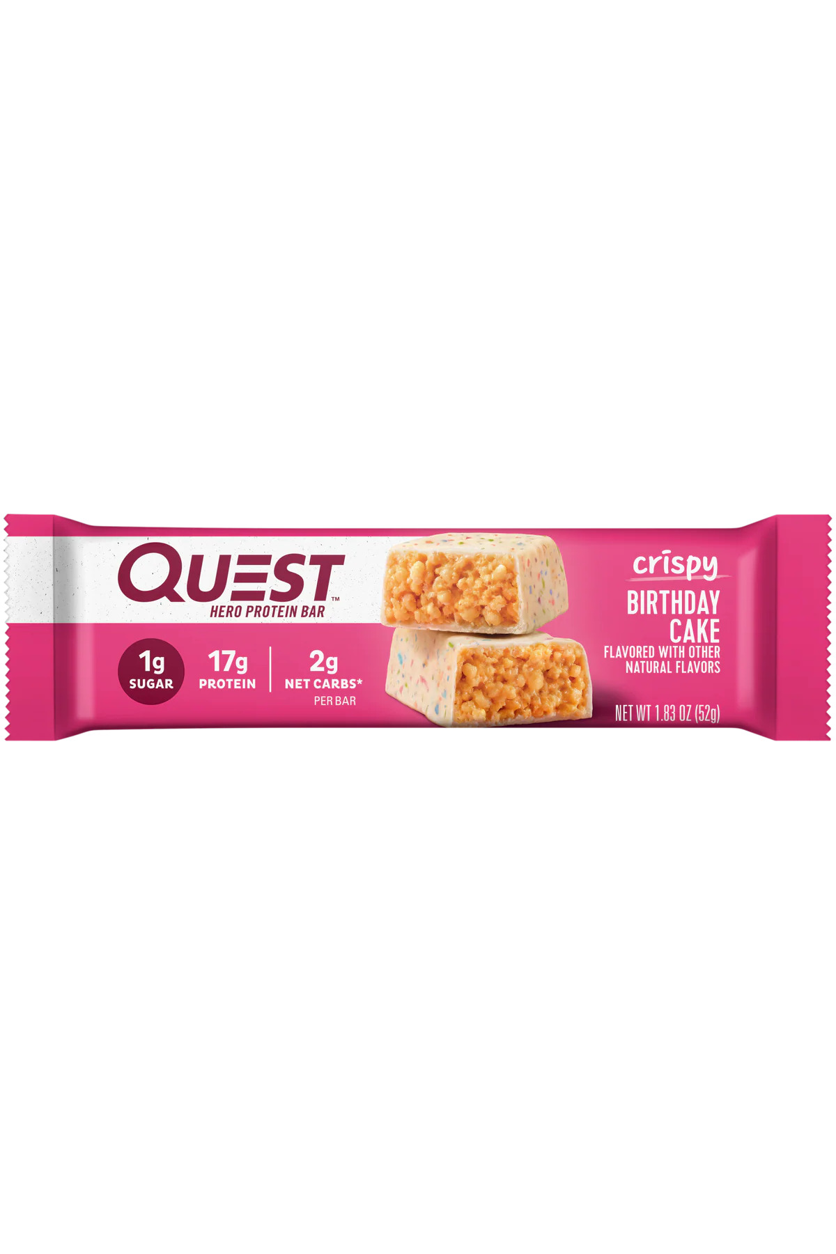 Quest Protein Hero Bar – Crispy Birthday Cake Flavor Crunchy 60g- Trendyol