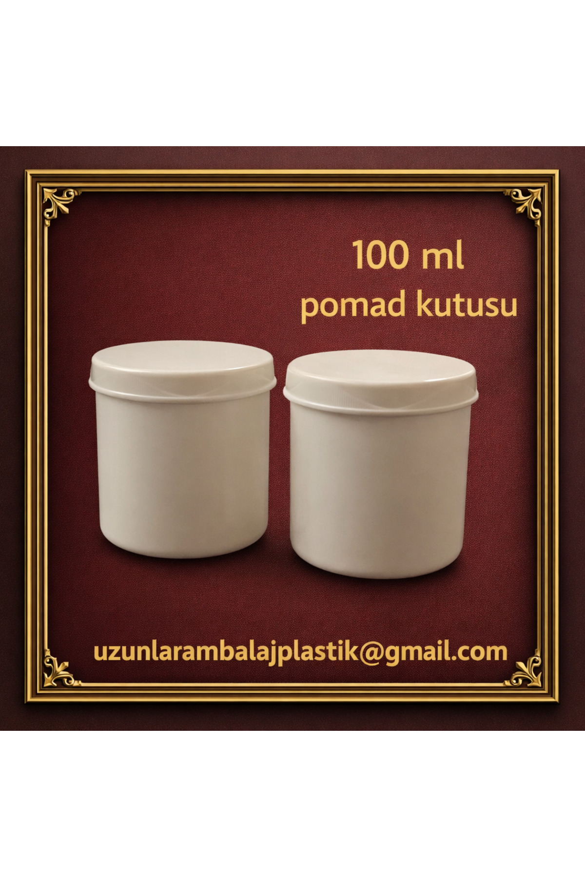UAPAN 100 ml pomad krem kutusu boş[10adet] - Fiyatı, Yorumları