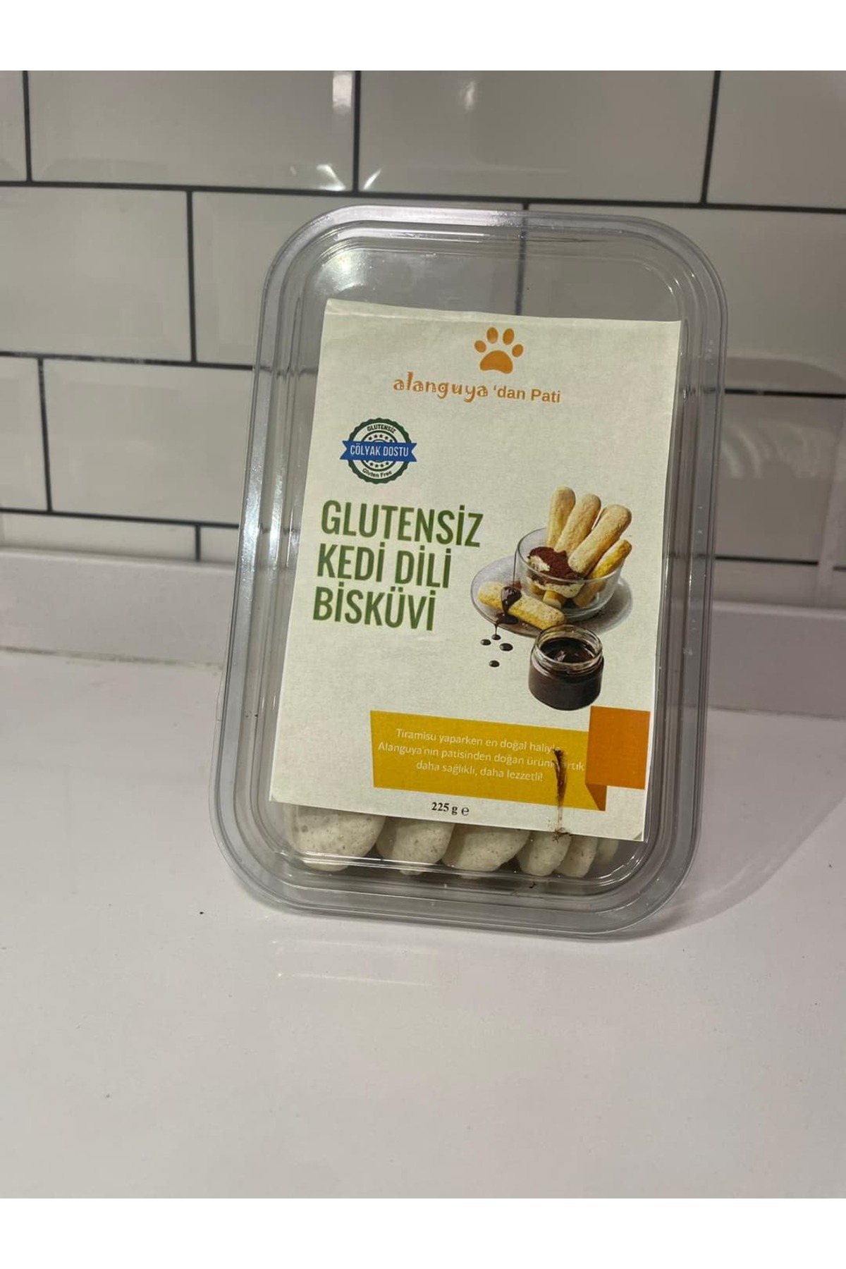 ALANGUYA Pati Glutensiz Kedi dili Bisküvi, 225 g - Fiyatı, Yorumları