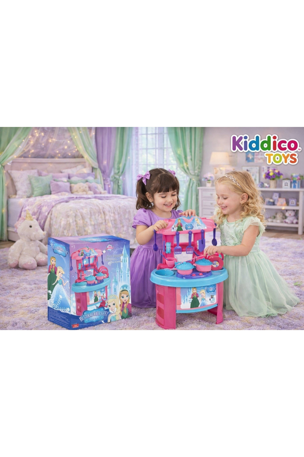 Kiddico Toys Buzlar Ülkesi Mutfak Seti - Fiyatı, Yorumları