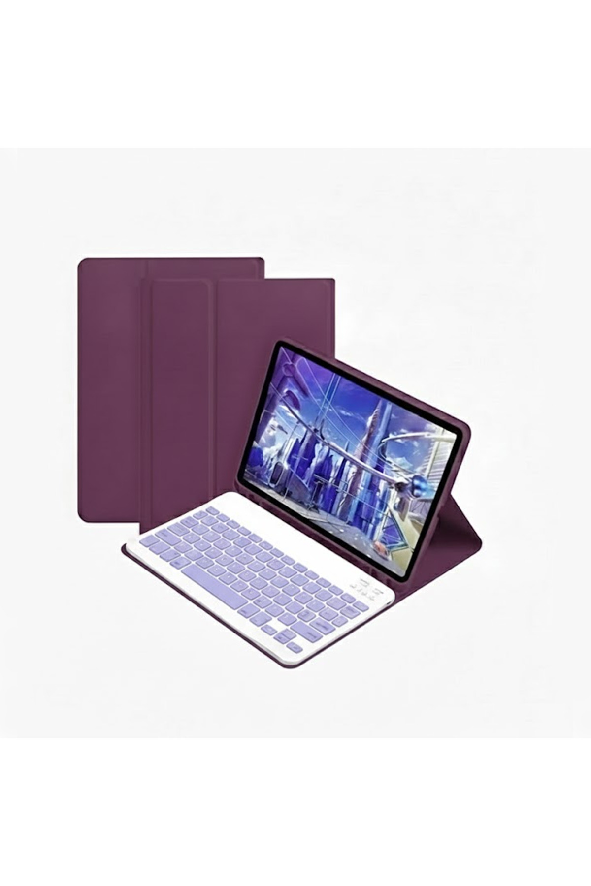 Microcase Xiaomi Redmi Pad Se 11 inch Tablet Uyumlu Bluetooth Klavyeli ...