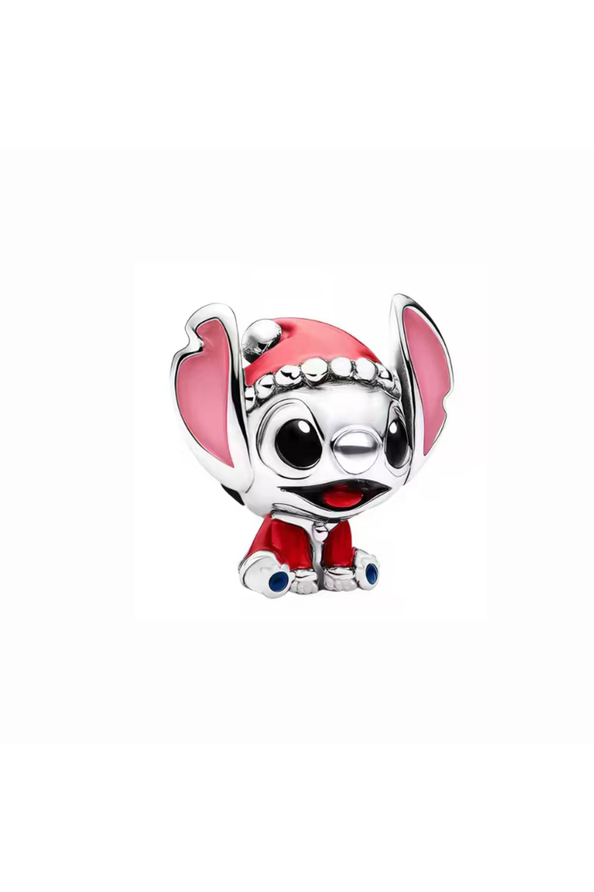 Miniso B2995zhu S925 Silver Disney Stitch Christmas Charm Gift-Giving ...