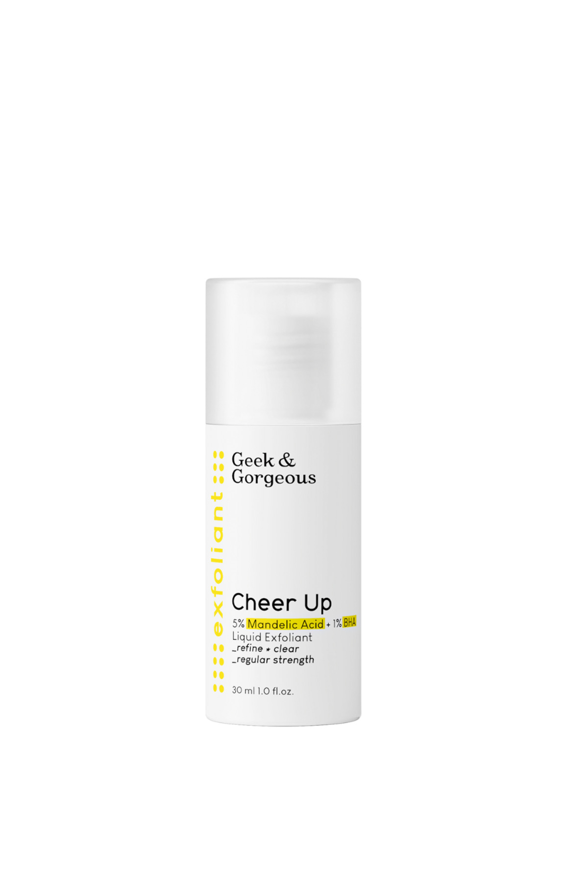 GEEK & GORGEOUS Cheer Up 1% Salisilik Asit & 5% Mandelik Asit Peeling ...