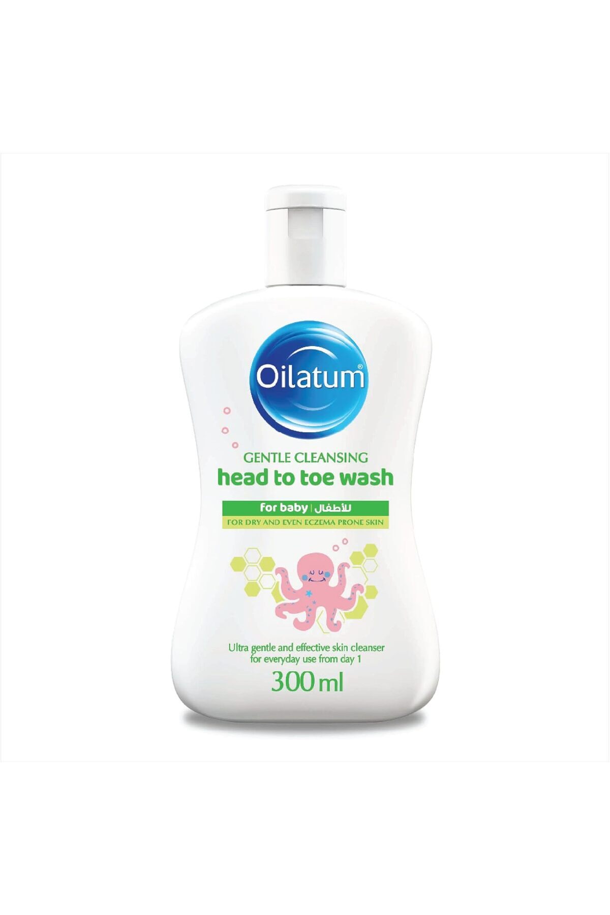 Oilatum Gentle Body Wash, 300ml, 2 in 1 Shampoo and Body Wash for ...