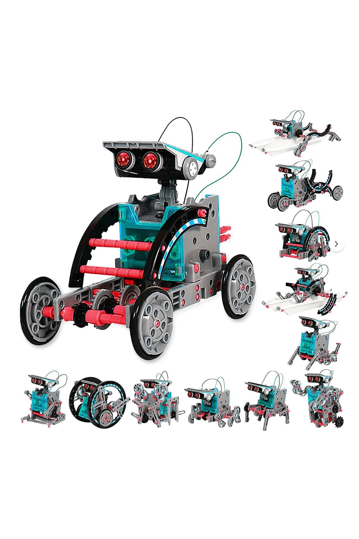 BALVA KONSEPT 12 AYRI MEKANİK ROBOTA DÖNÜŞEBİLEN GÜNEŞ ENERJİLİ SOLAR ...